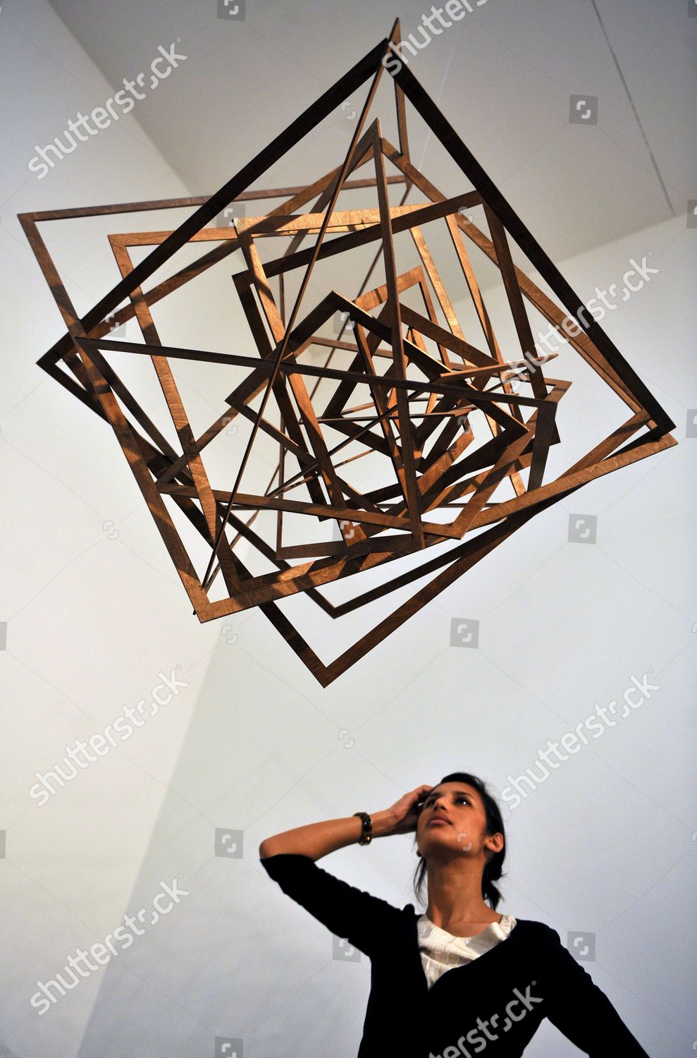 Tate Modern Staff Looks Over Rodchenkos Editorial Stock Photo - Stock ...