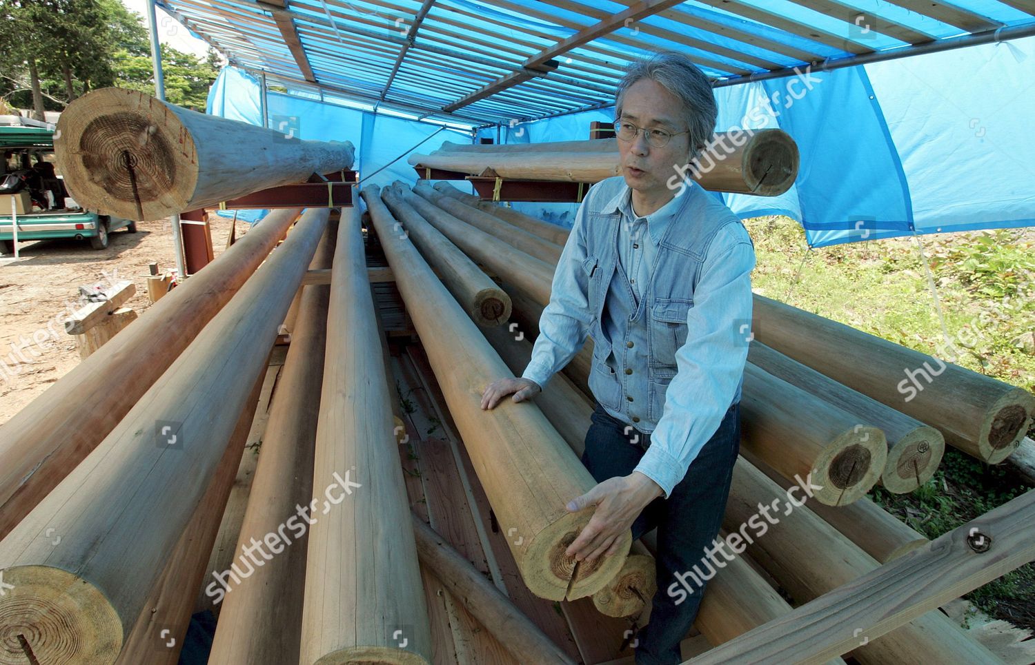 Kiyotaka Inagi Chairman Tokyo Wooden House Editorial Stock Photo ...