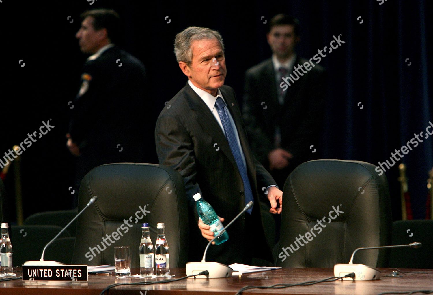 U S President Gerge W Bush Editorial Stock Photo - Stock Image ...