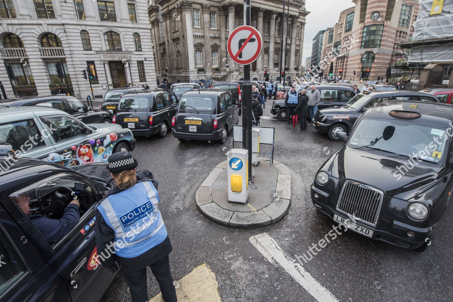 Taxi Driver Protests Editorial Stock Photo - Stock Image | Shutterstock