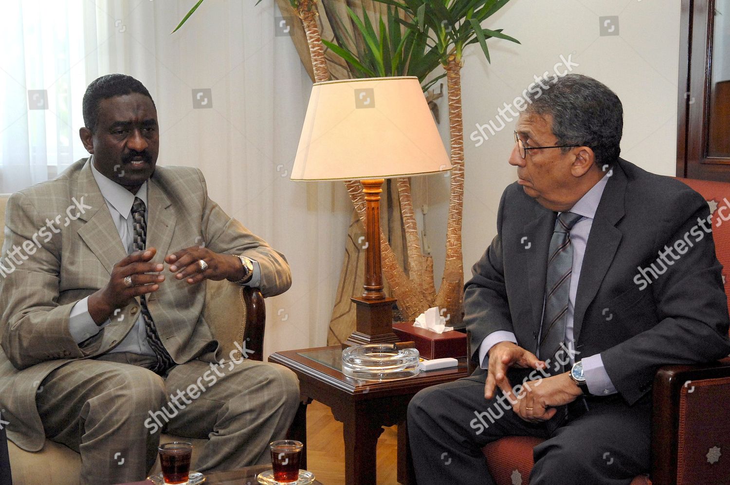 Sudanese Forgein Affairs Minister Al Semani Editorial Stock Photo ...