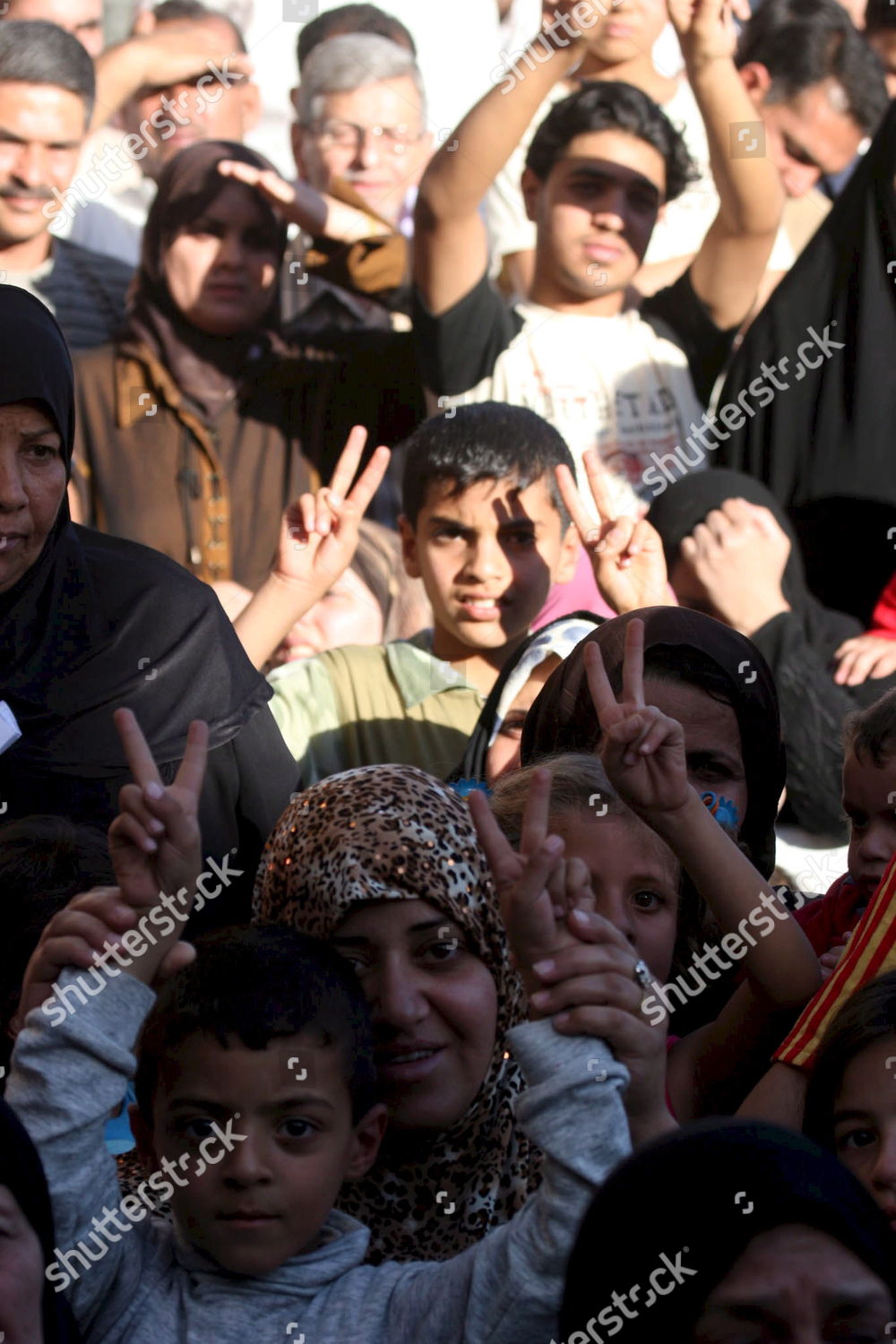 Iraqi Refugees Meet Iraqi Speaker Mahmoud Editorial Stock Photo - Stock ...