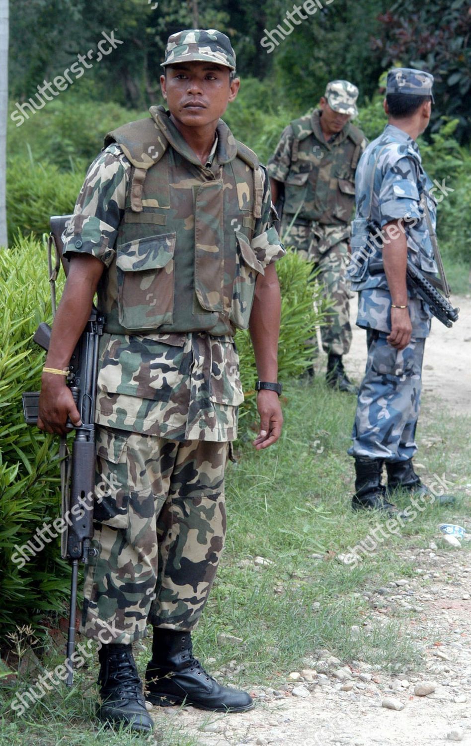 Army Security Guards Venue Nepalese Goverment Editorial Stock Photo ...