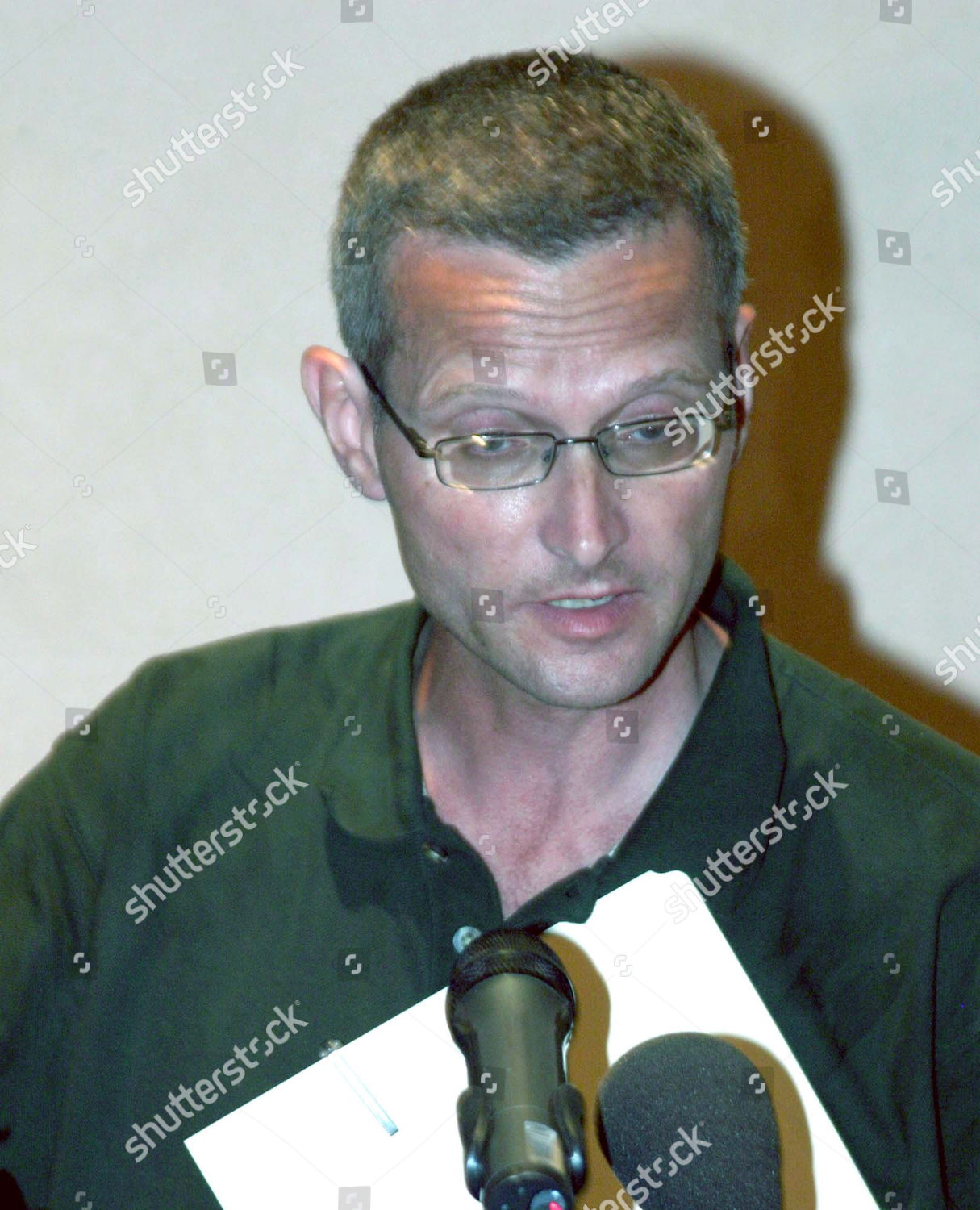 Pulitzer Prizewinning Journalist Paul Salopek Speaks Editorial Stock ...