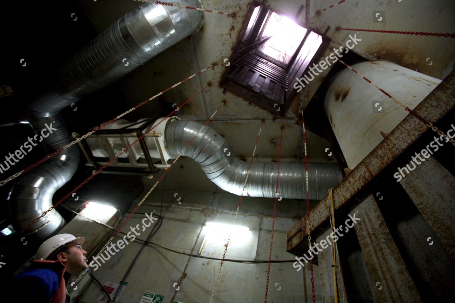 Turkish Engineer Looks Sky Tube Tunnel Editorial Stock Photo - Stock ...