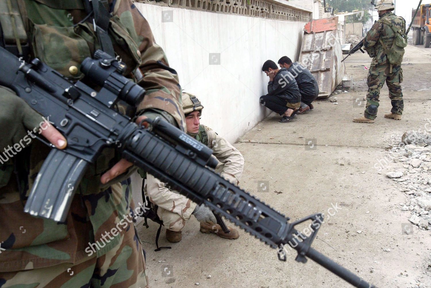 U S Soldiers Fourth Infantry Division Editorial Stock Photo - Stock ...