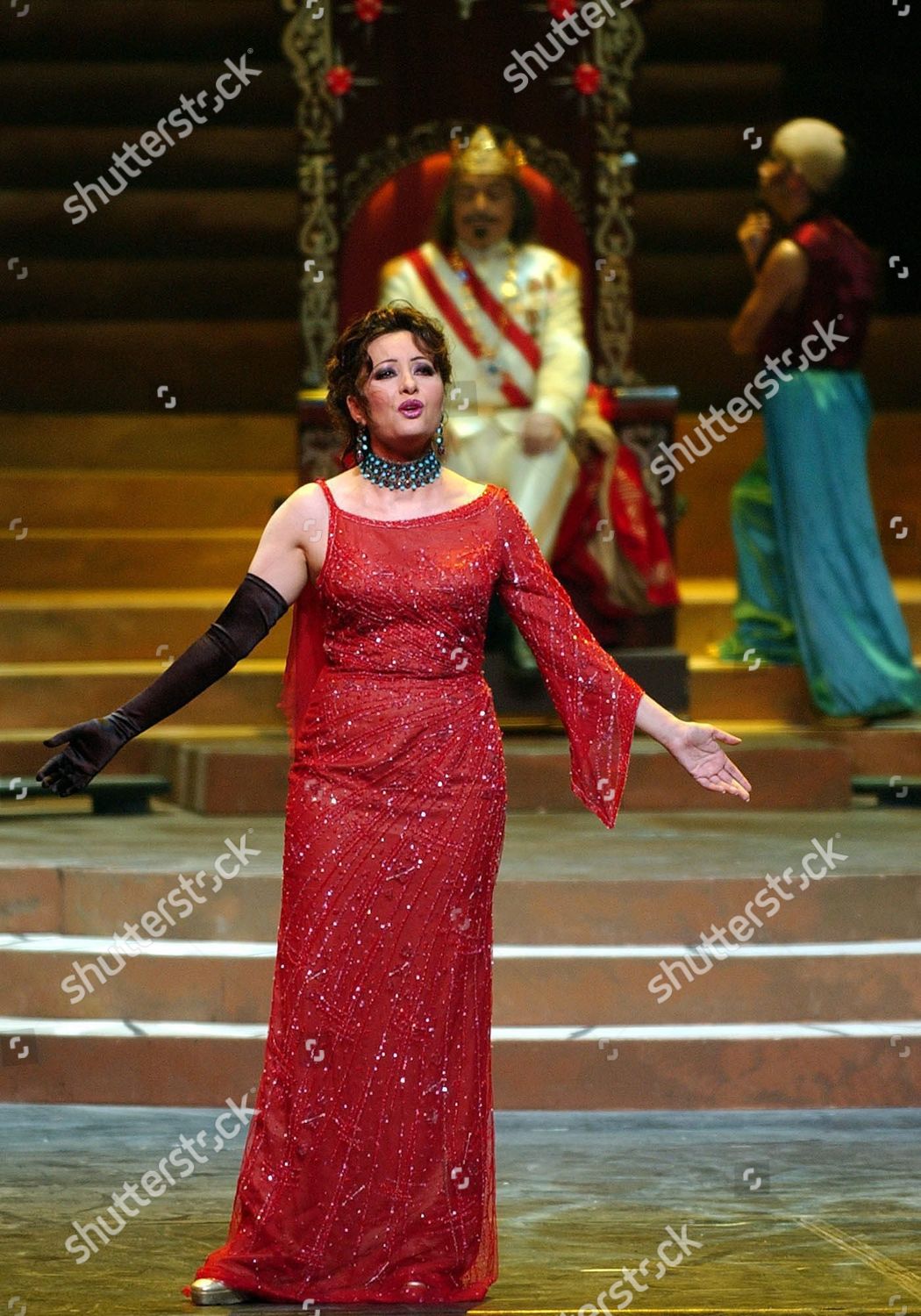 Tunisias Leading Singer Latifa Performs During Editorial Stock Photo ...