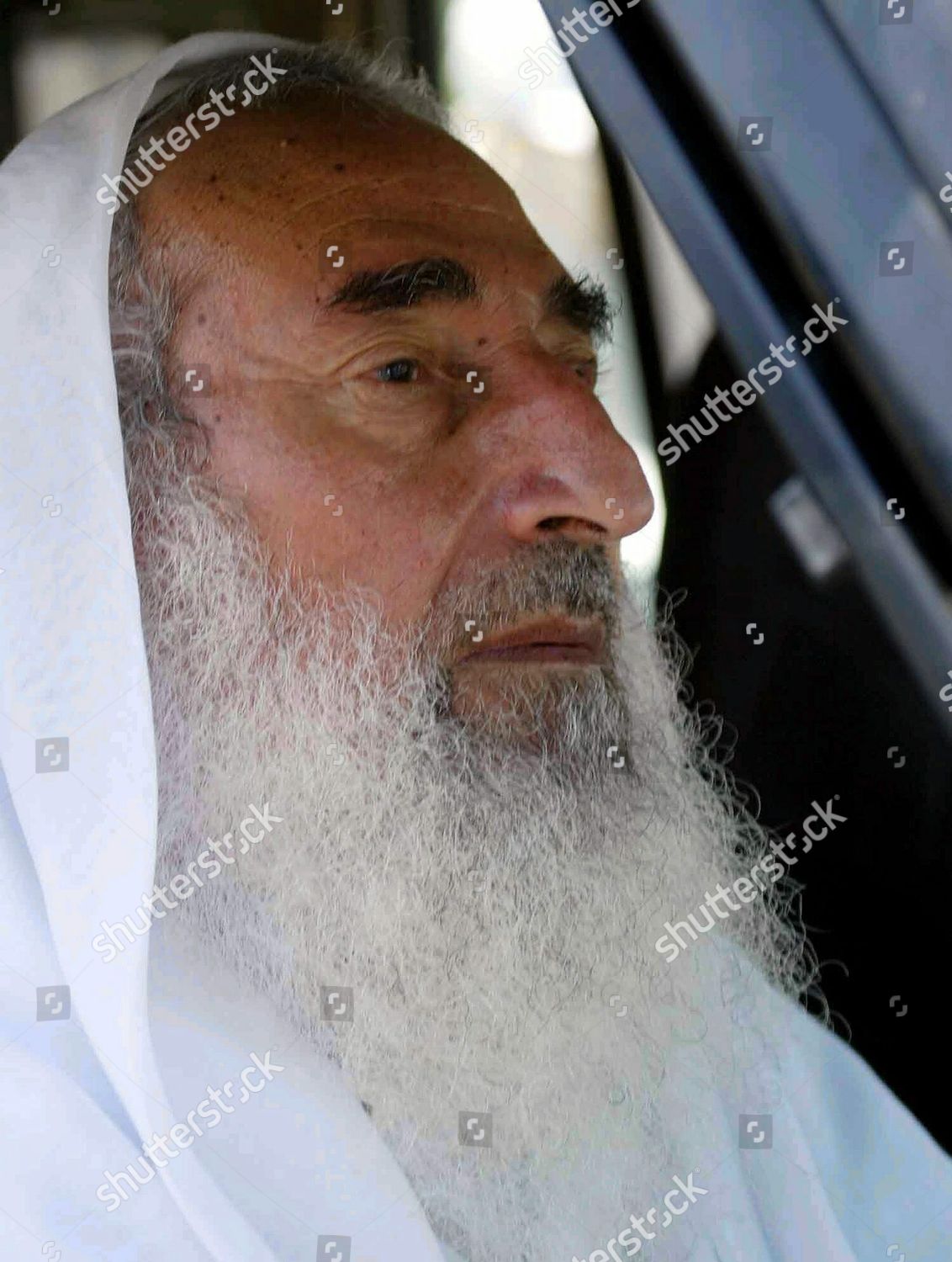 Sheikh Ahmed Yassin Palestinian Spiritual Leader Editorial Stock Photo ...