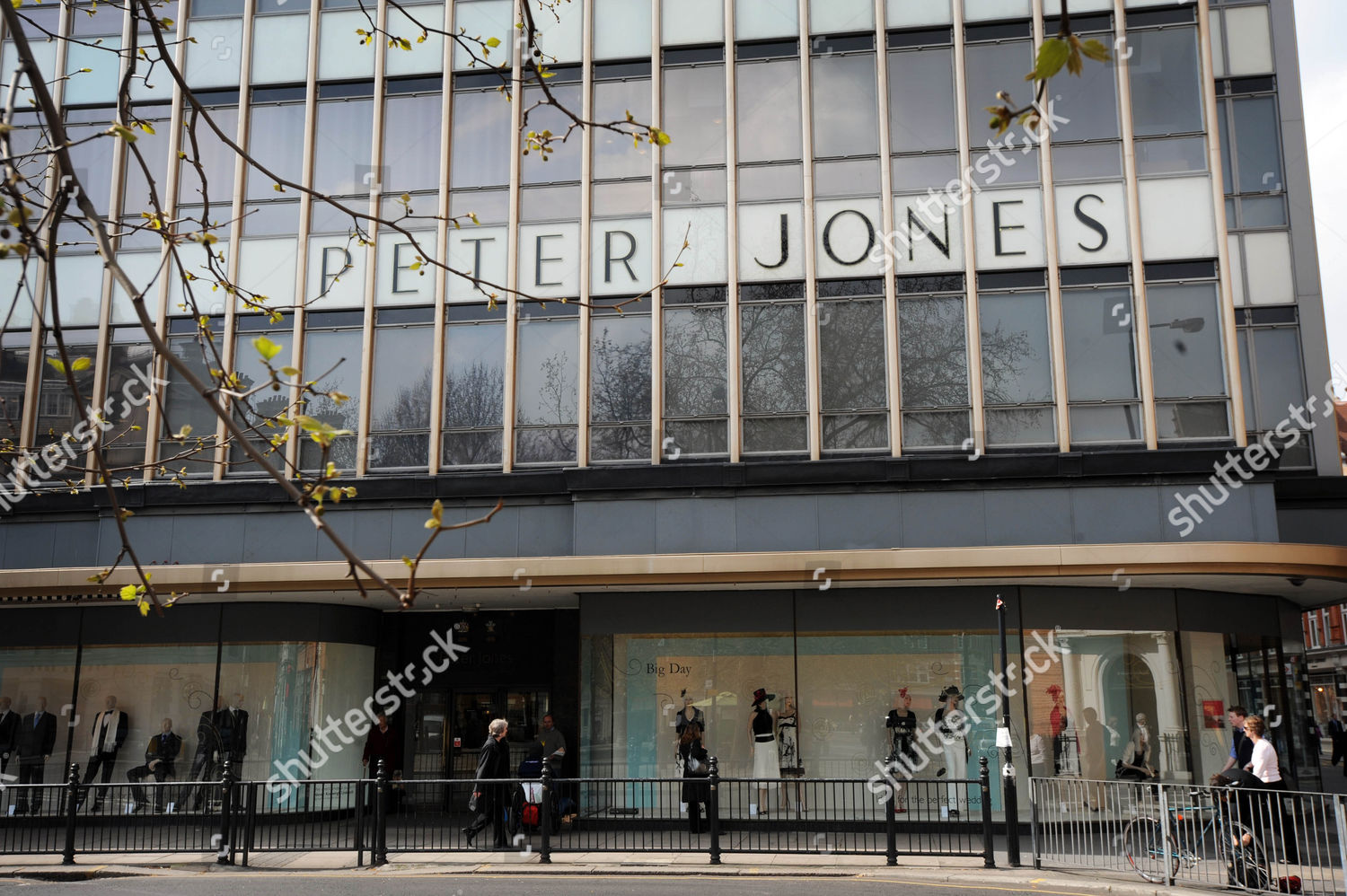 Peter Jones Store Sloane Square London Editorial Stock Photo - Stock ...