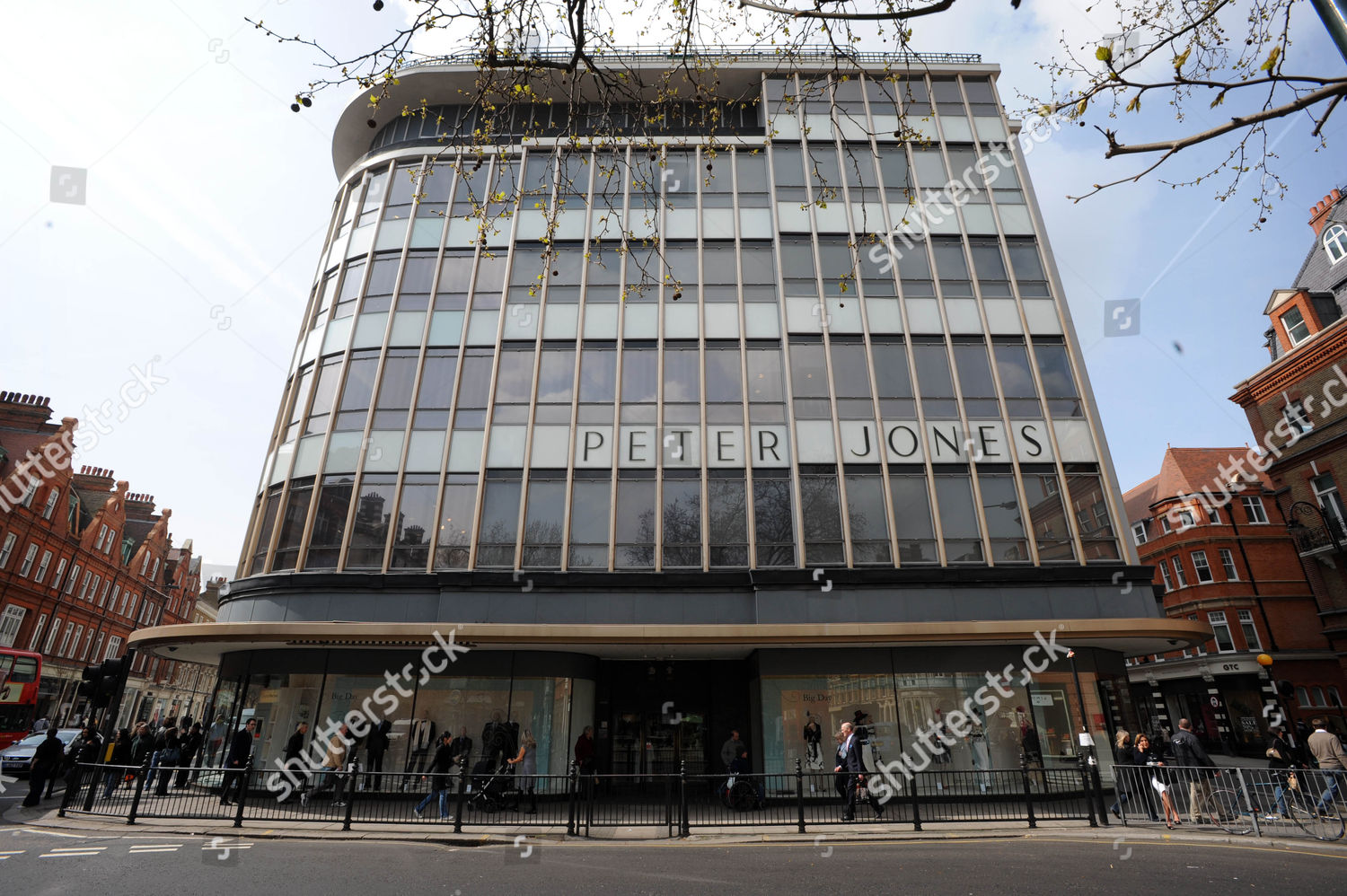Peter Jones Store Sloane Square London Editorial Stock Photo - Stock ...