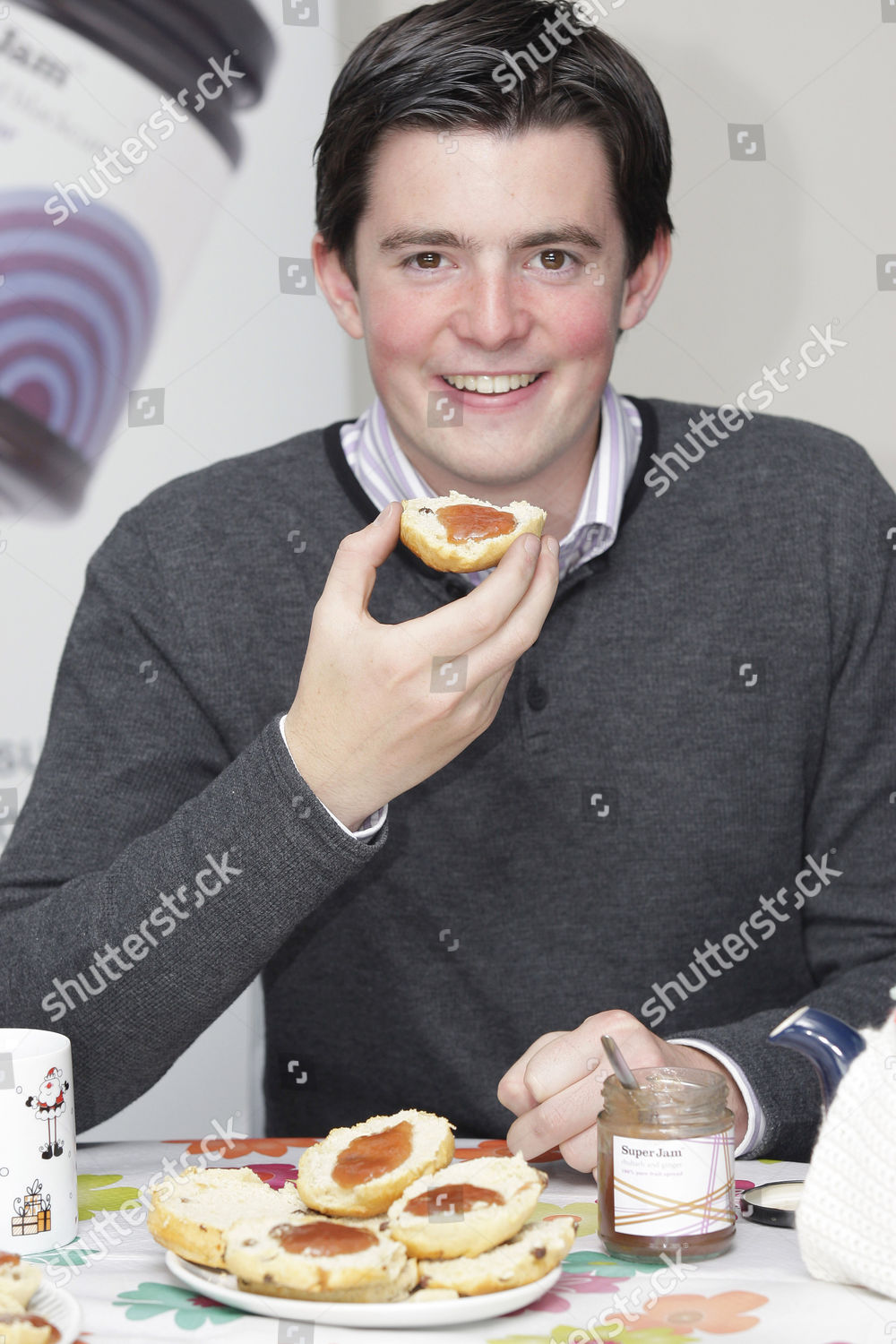 Fraser Doherty Eating Jam Scone Editorial Stock Photo - Stock Image ...