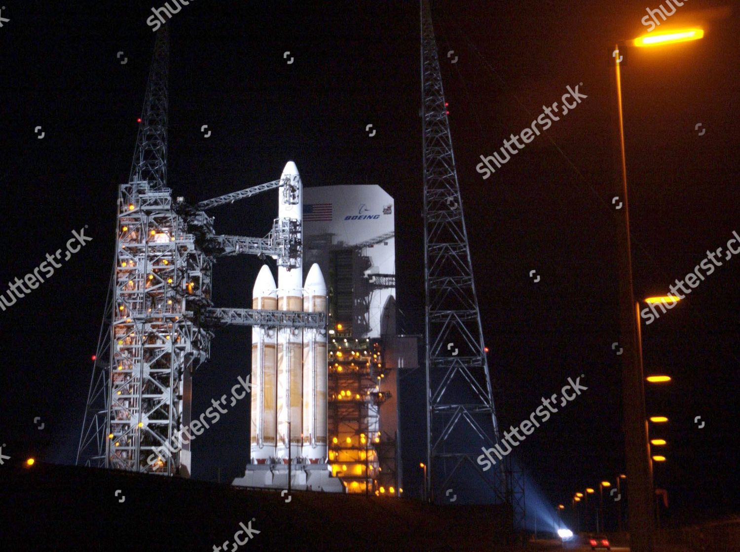 Boeing Delta 4 Heavy Launch Vehicle Editorial Stock Photo - Stock Image ...