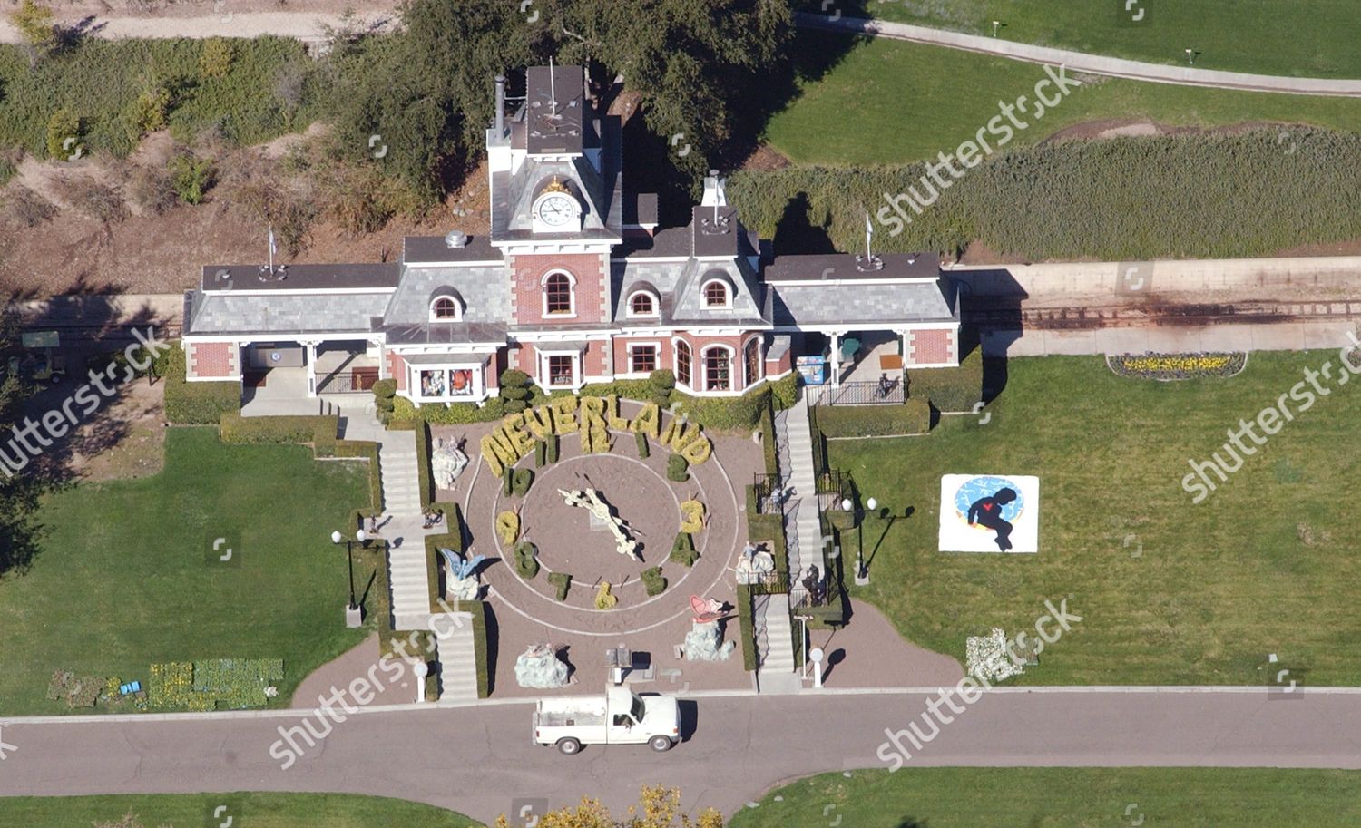 Aerial View Neverland Ranch Us Pop Editorial Stock Photo - Stock Image ...
