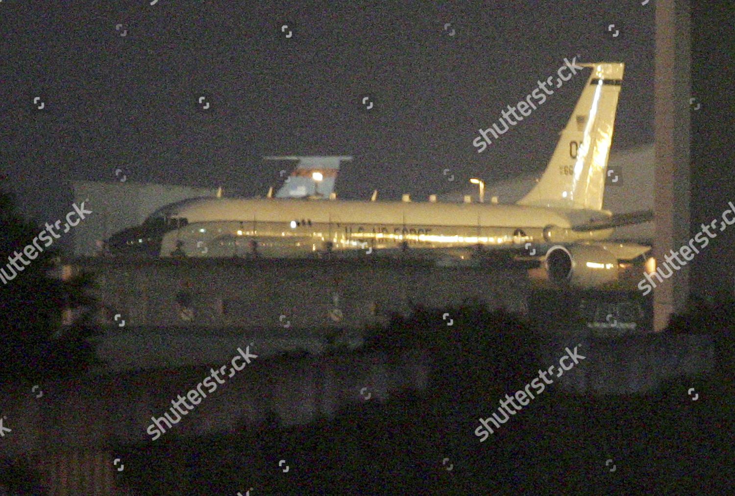 United States Air Force Reconnaissance Aircraft Editorial Stock Photo ...