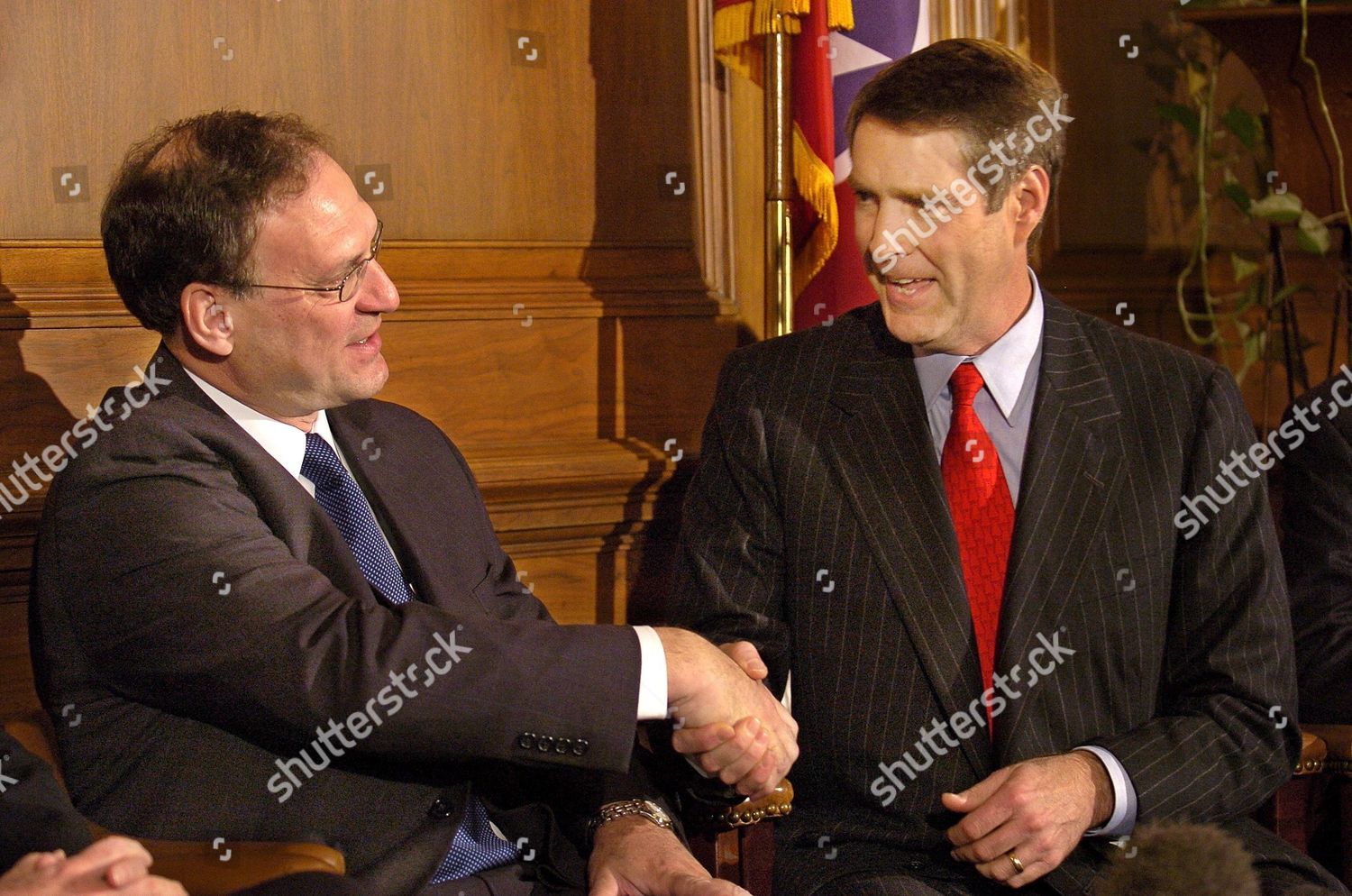 Judge Samuel Alito L Shakes Hands Editorial Stock Photo - Stock Image ...