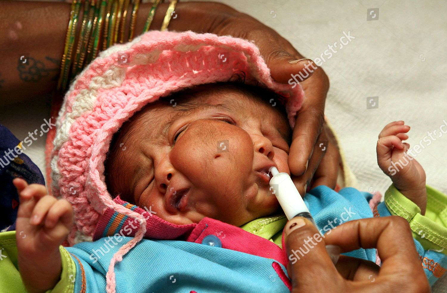Four Days Old Indian Baby Girl Editorial Stock Photo - Stock Image ...