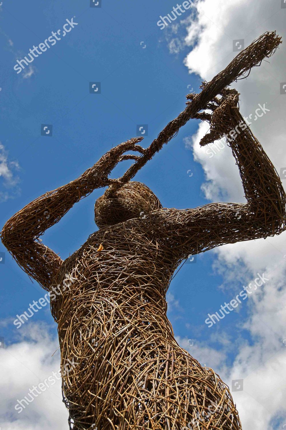 30 Foot Wicker Sculpture By Michelle Editorial Stock Photo - Stock ...
