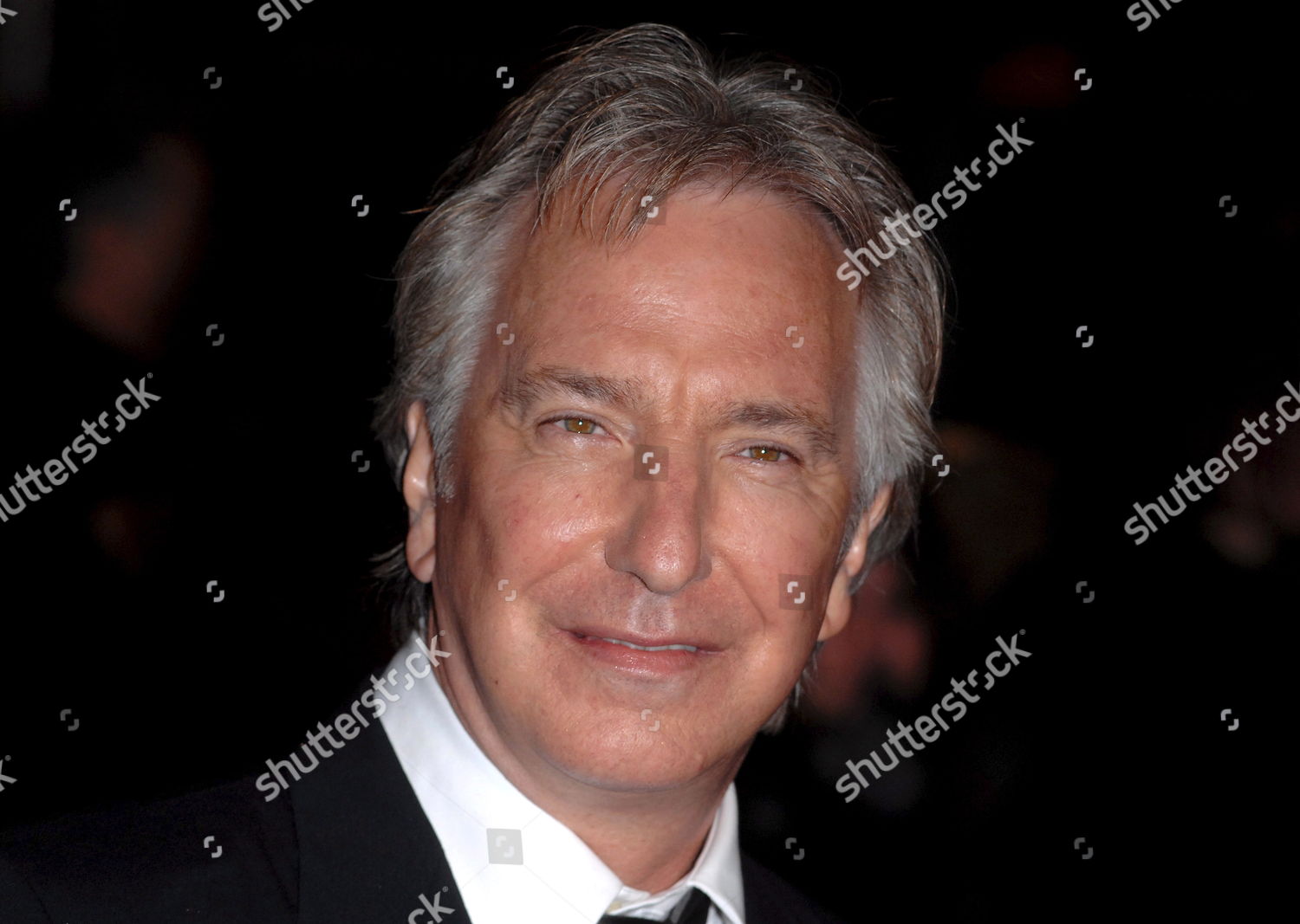 British Actor Alan Rickman Arrives Uk Editorial Stock Photo - Stock ...