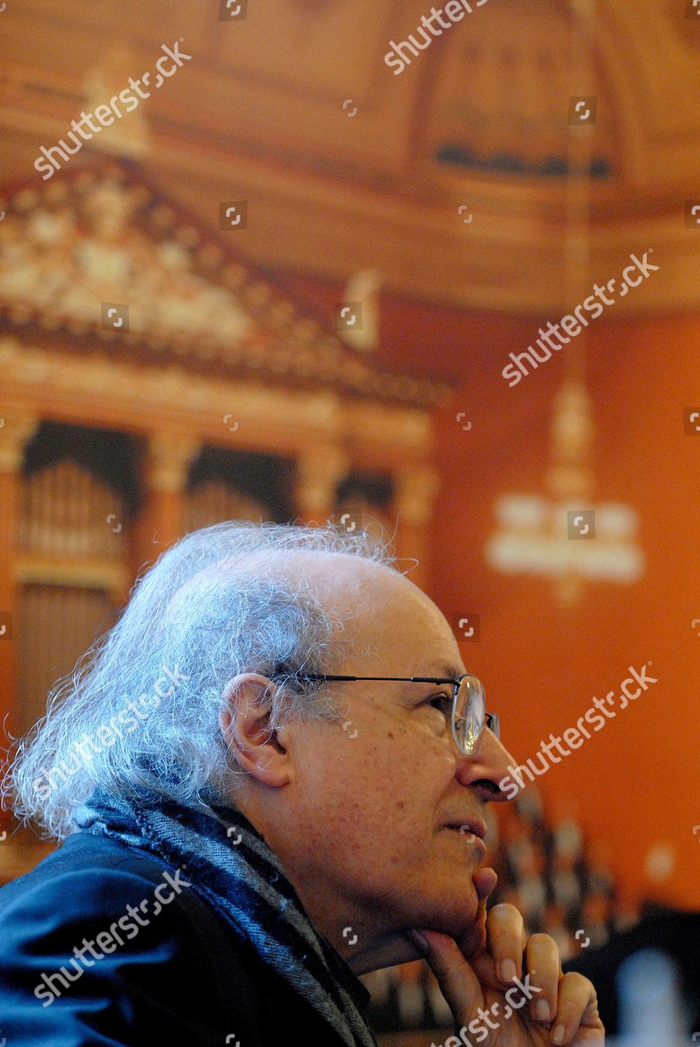 Israeli Conductor Elijahu Inbal Looks On Editorial Stock Photo - Stock ...