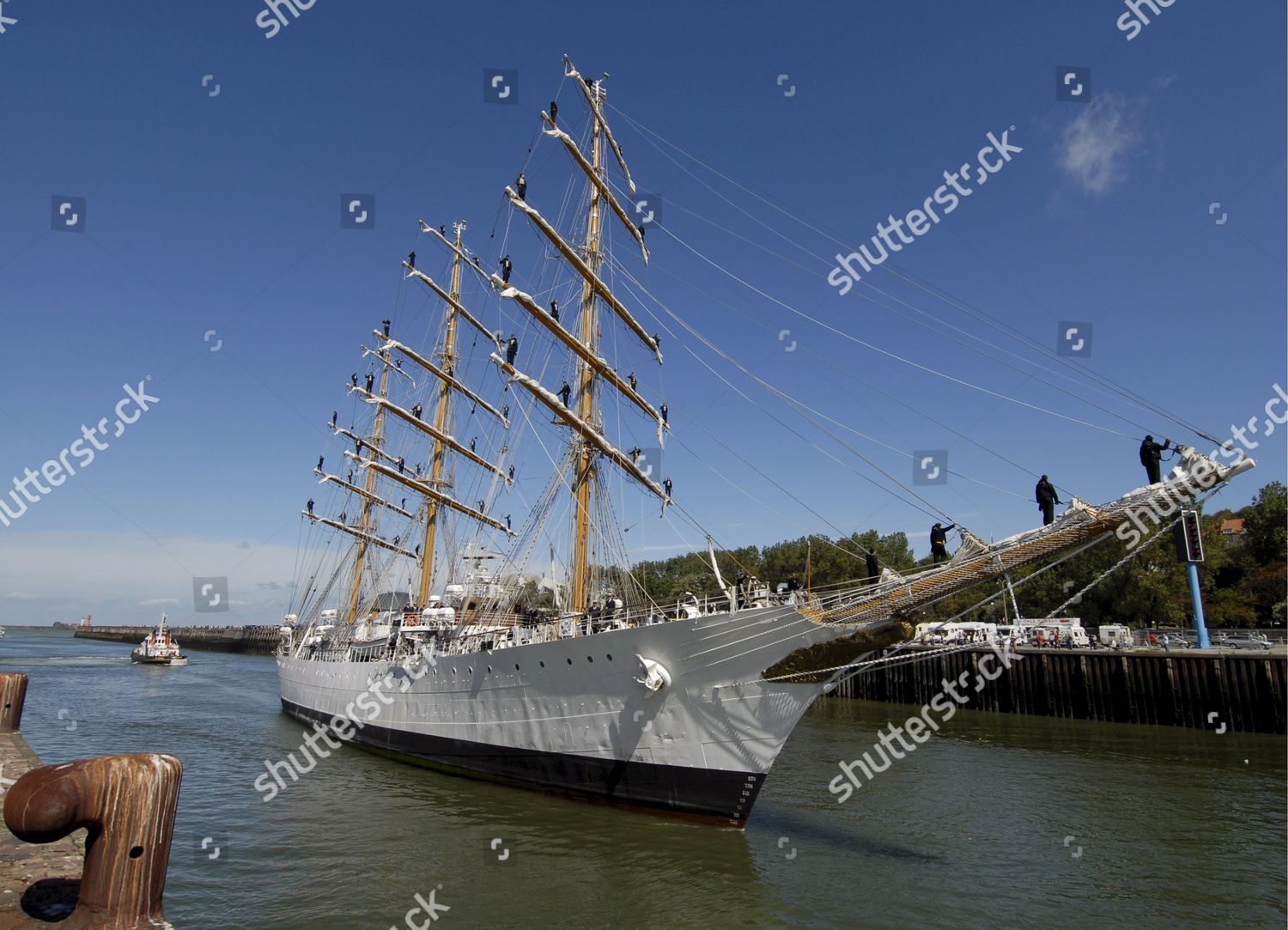 Frigate Ara Libertad Argentine Navy Tall Editorial Stock Photo - Stock ...