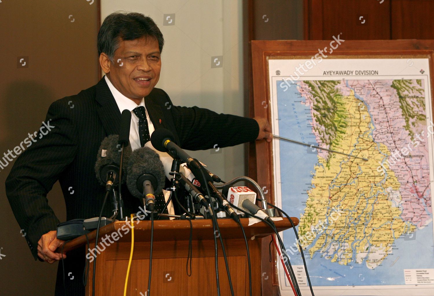 Surin Pitsuwan Secretary General Association Southeast Editorial Stock ...