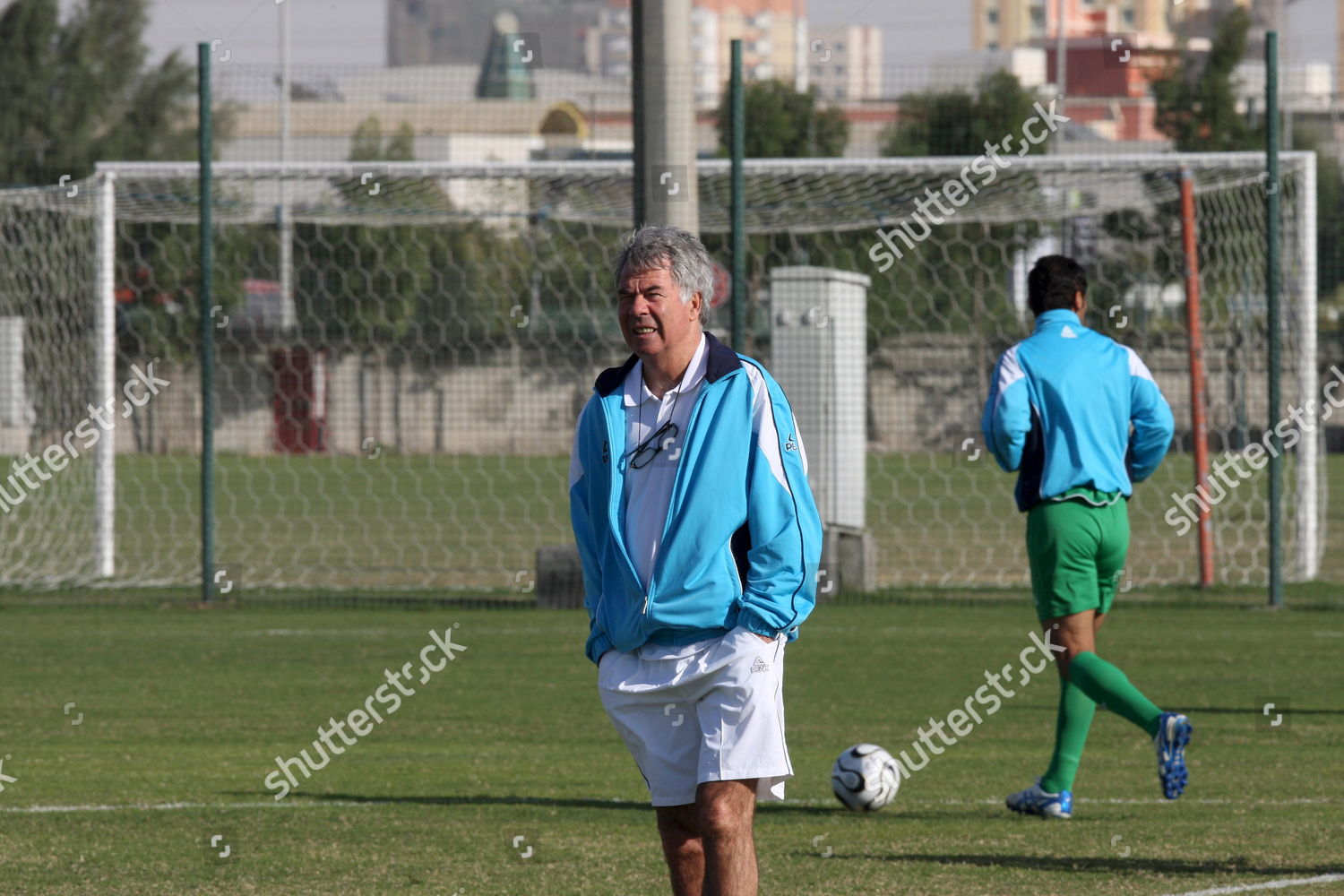 Norwegian Egil Olsen Coach Iraqi National Editorial Stock Photo - Stock ...