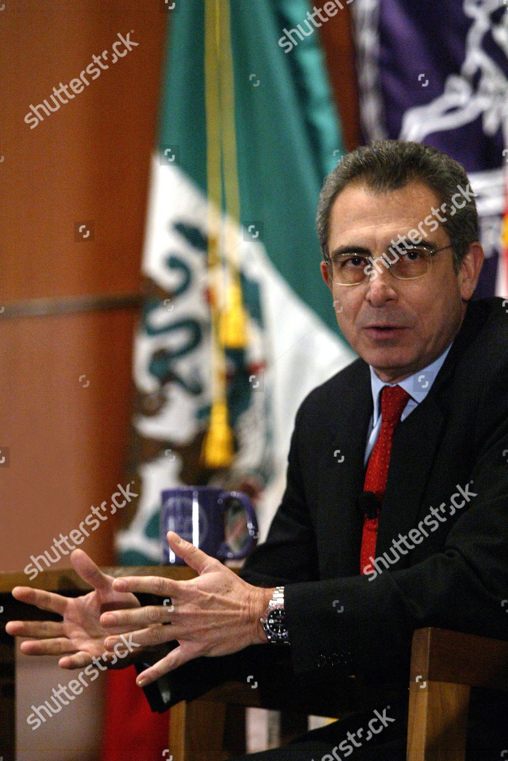 Former Mexican President Ernesto Zedillo Speaks Editorial Stock Photo ...