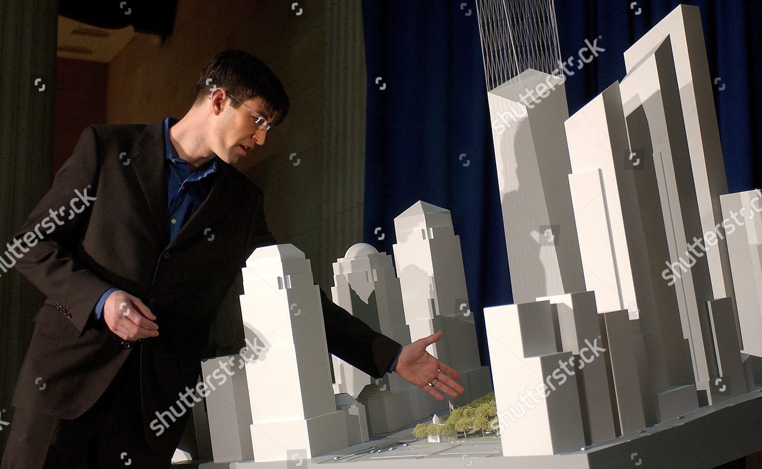 Architect Michael Arad Discusses His Winning Editorial Stock Photo ...