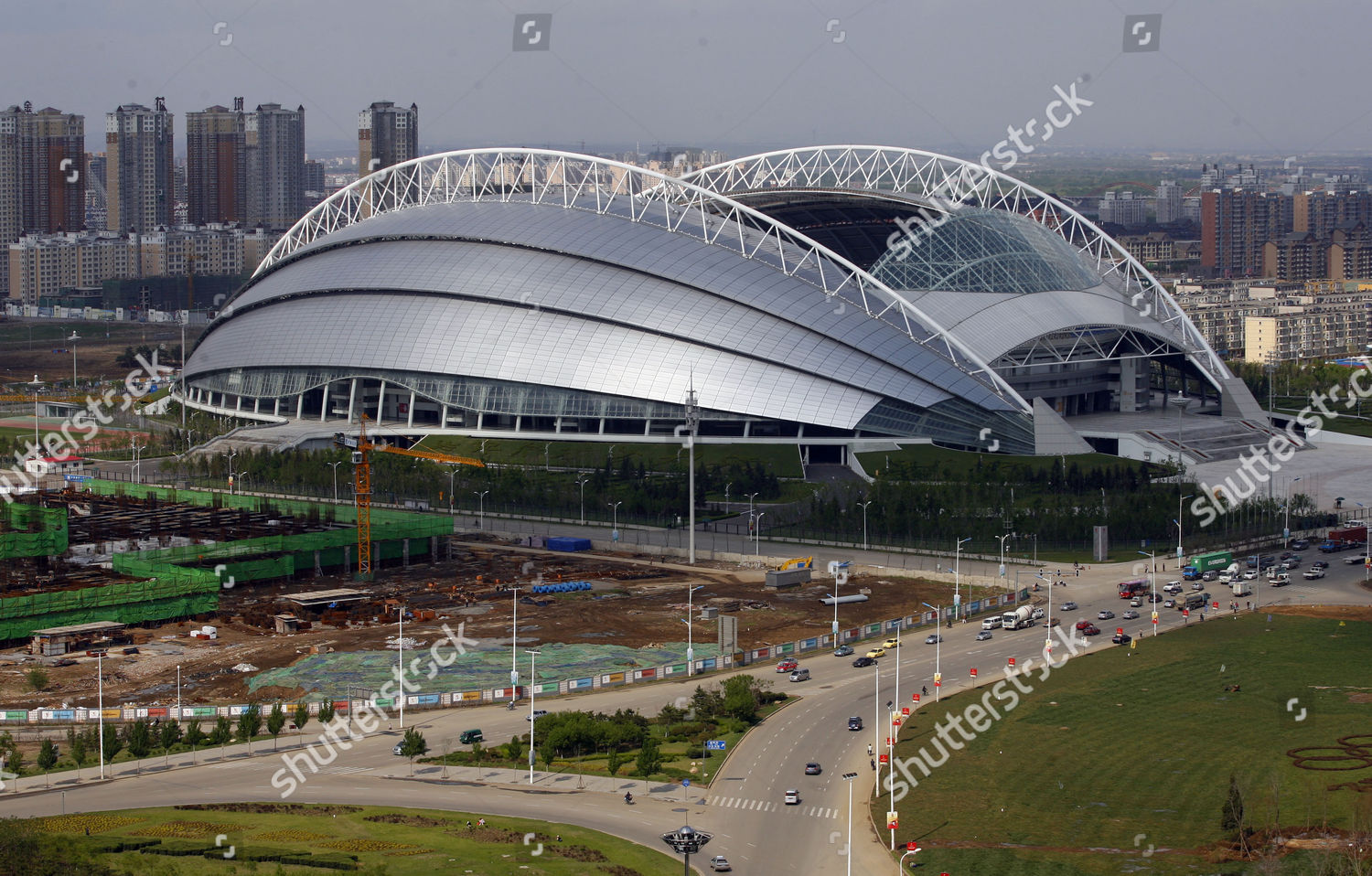 Shenyang Olympic Sports Centre Stadium Venue Editorial Stock Photo ...