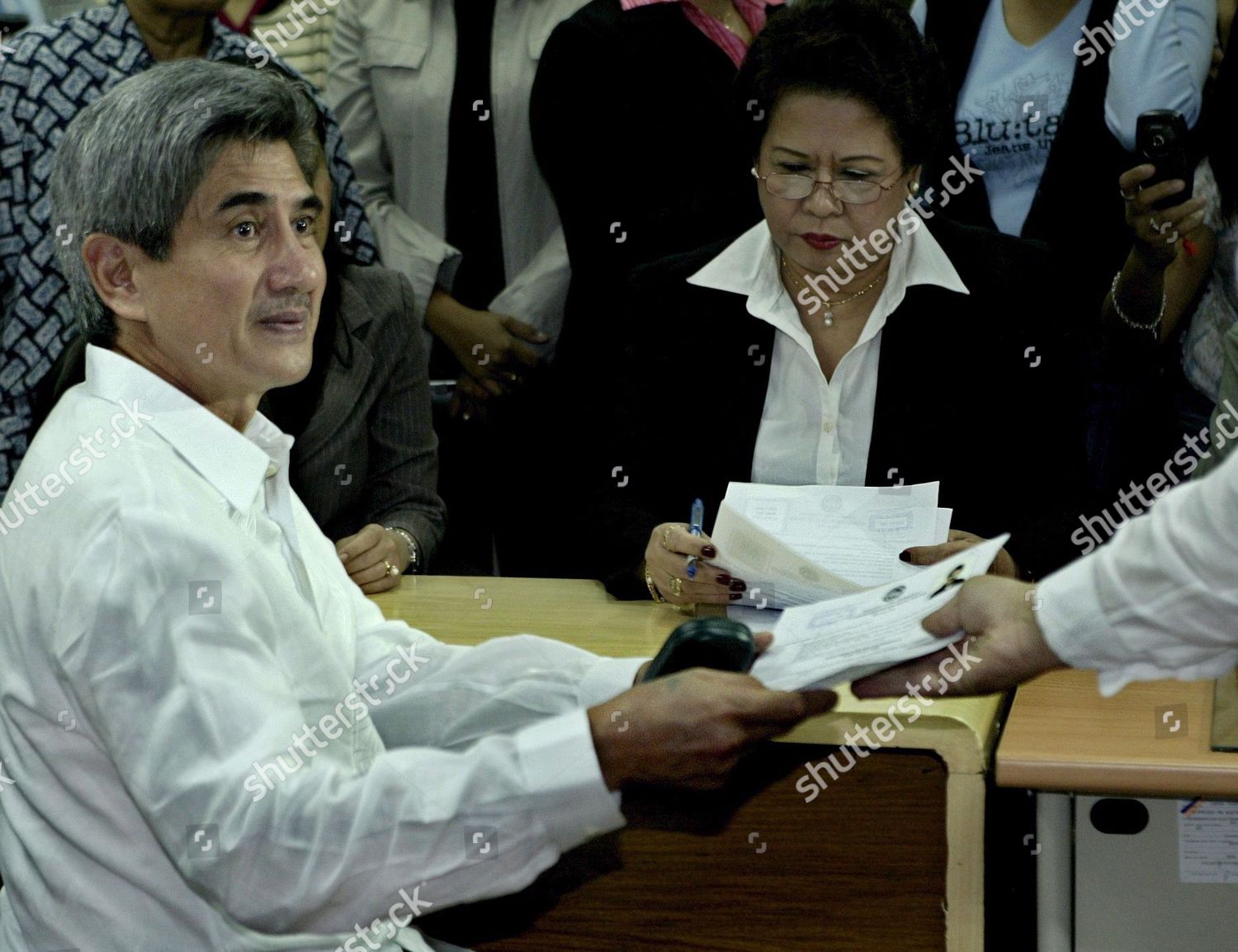 Philippines Former Senator Gregorio Gringo Honasan Editorial Stock ...