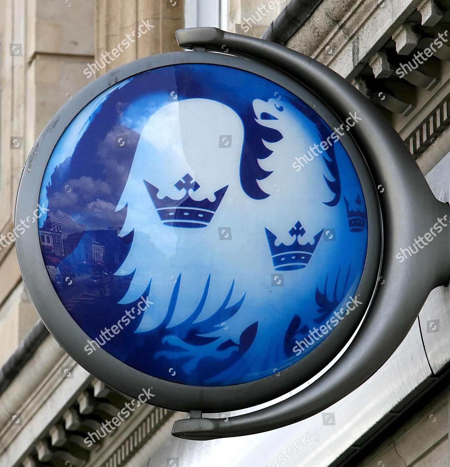 Barclays Bank Eagle Logo Branch Central Editorial Stock Photo - Stock ...