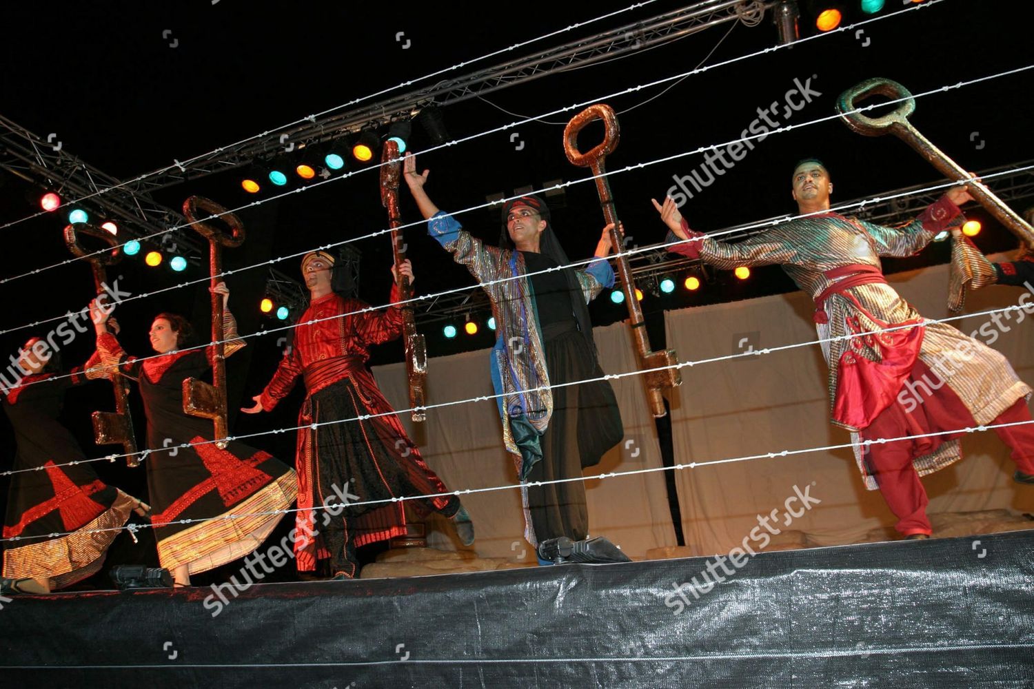 Actors Dancers On Stage During First Editorial Stock Photo - Stock ...