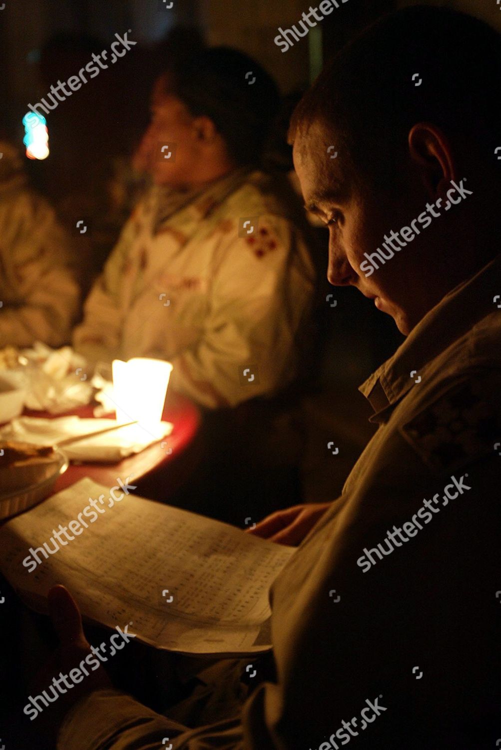 Members Charley Company 122 Infantry Battalion Editorial Stock Photo ...