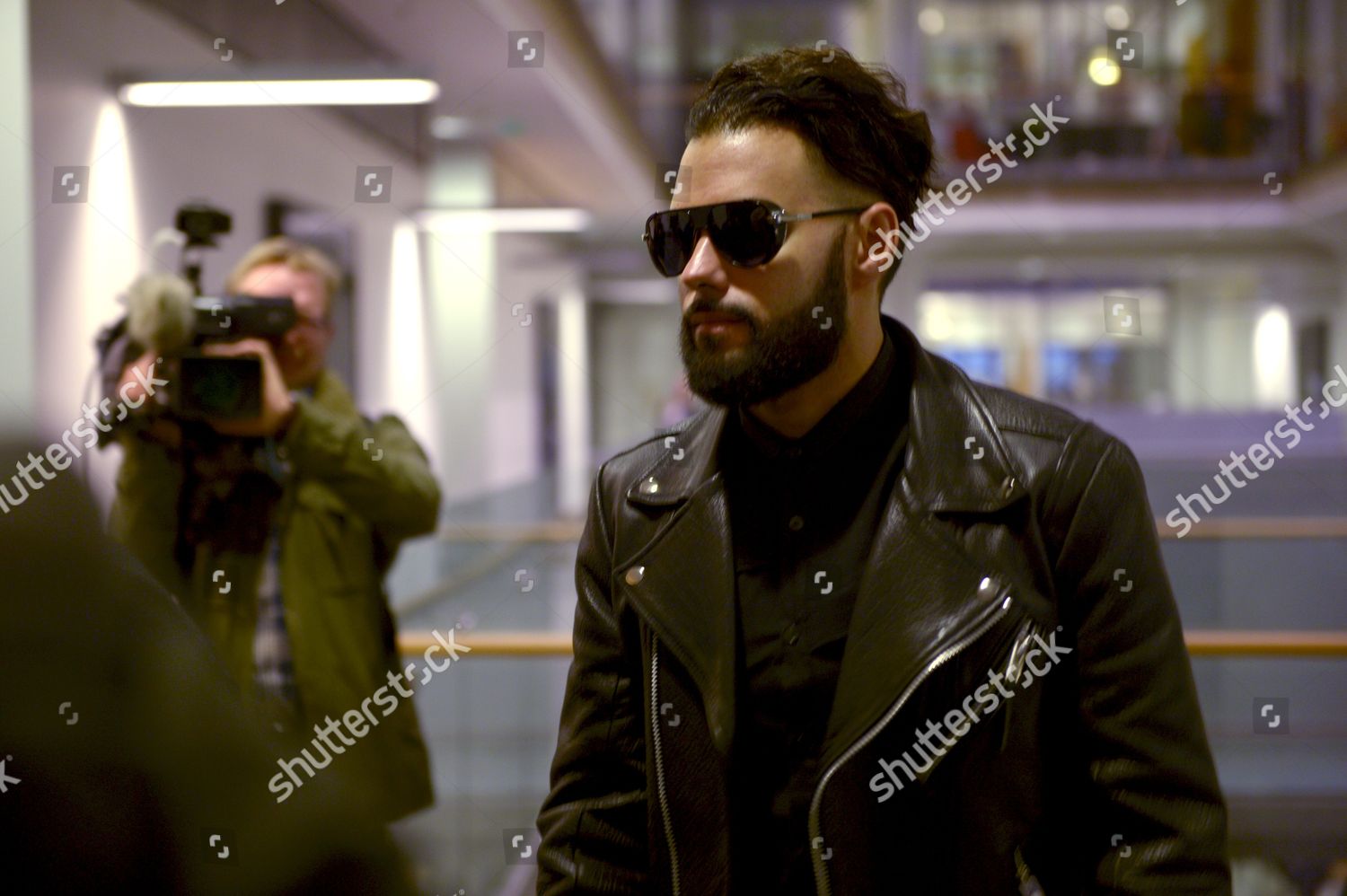 Finnish Tvhost Axl Smith Arrives Helsinki Editorial Stock Photo - Stock ...