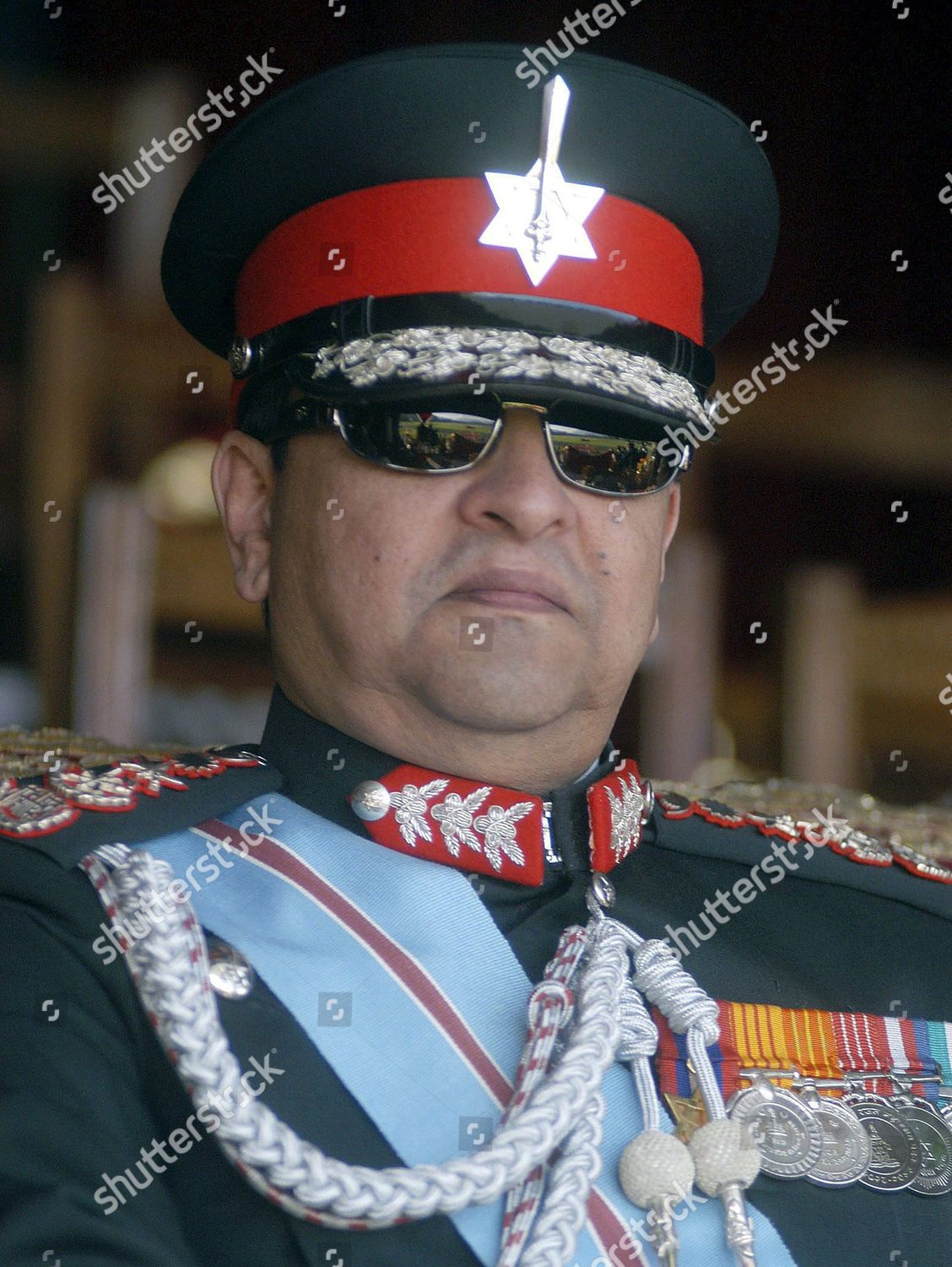 Nepalese King Gyanendra Attends Fulpati Bijaya Editorial Stock Photo ...