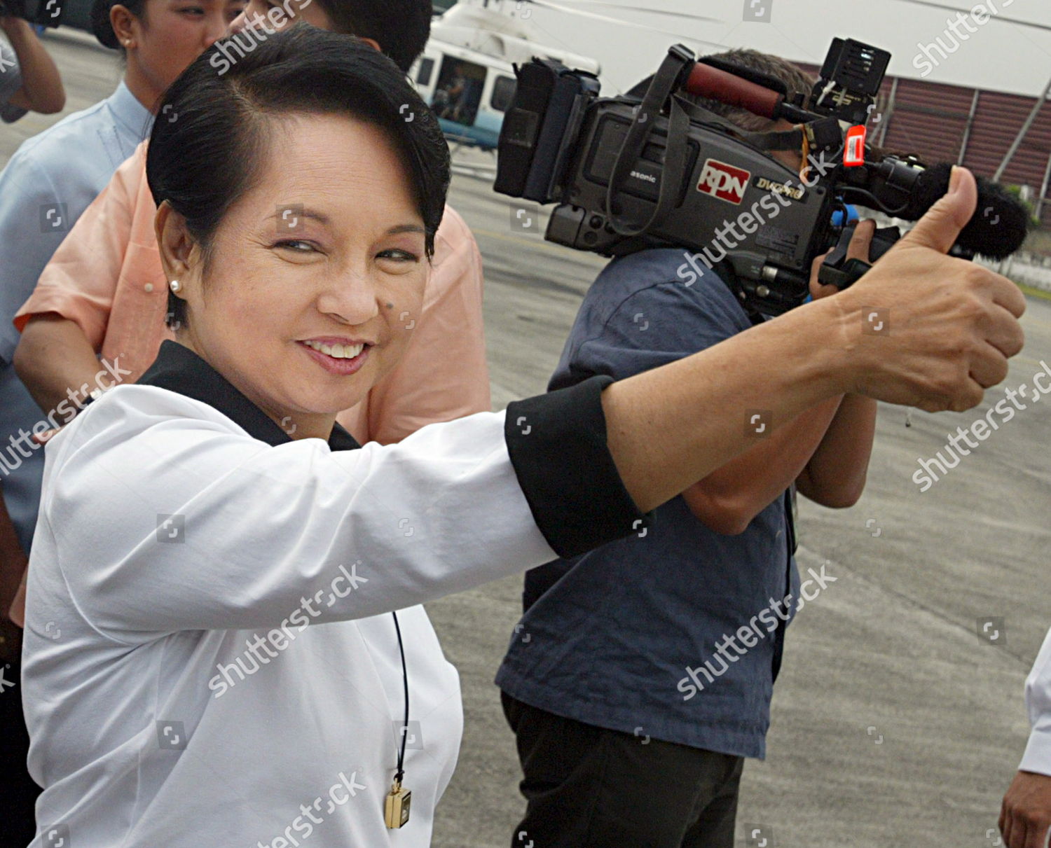 Philippine President Gloria Macapagal Arroyo Gives Editorial Stock ...