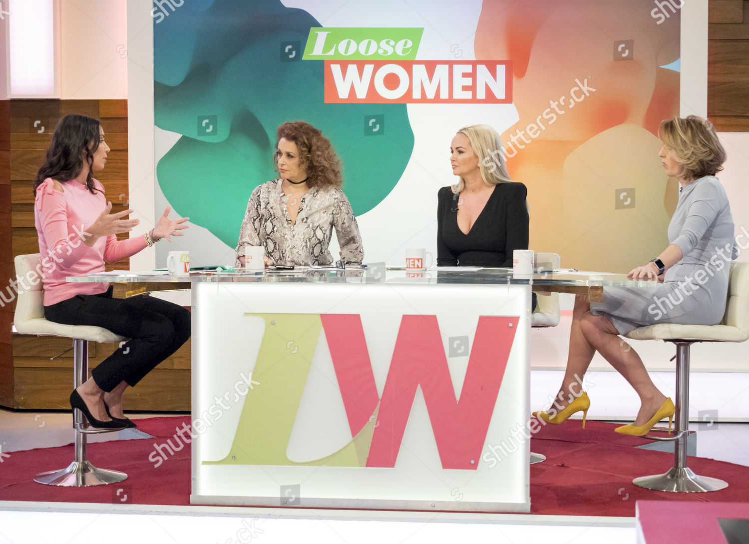 Christine Lampard Nadia Sawalha Jennifer Ellison Editorial Stock Photo ...