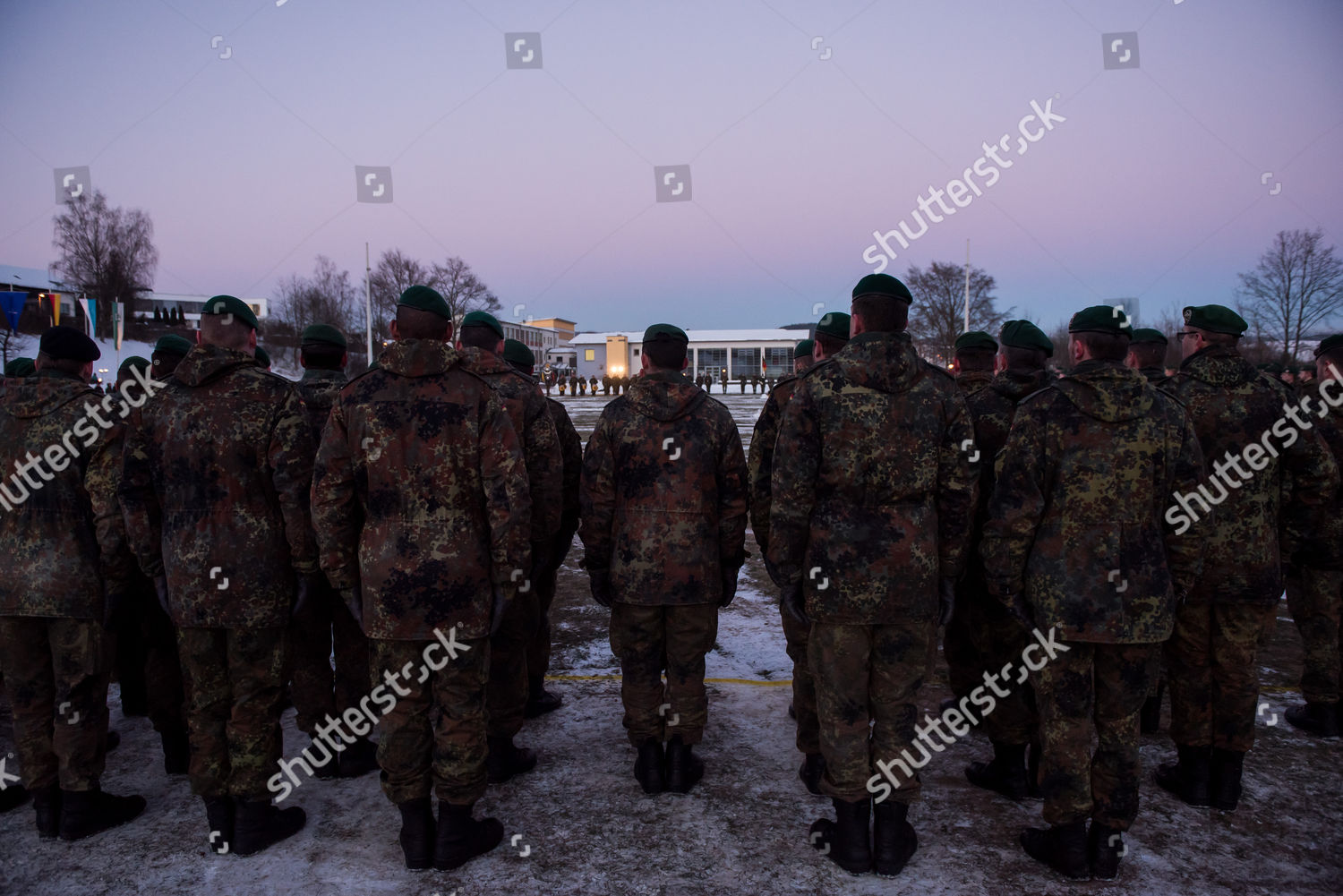 German Bundeswehr Soldiers Battalion Armored Infantryman Editorial ...