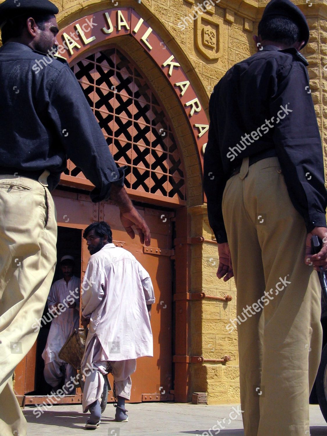 Pakistani Convict Enters Central Jail Karachi Editorial Stock Photo ...