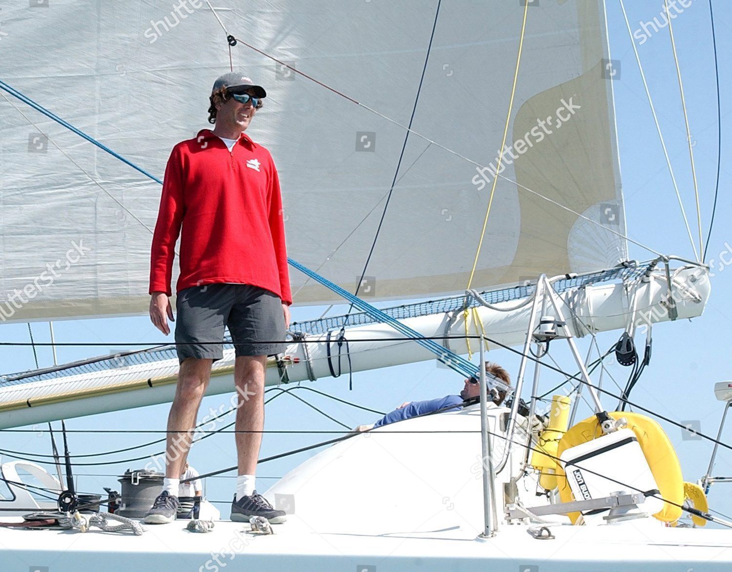 Britains Brian Thompson Skipper Doha 2006 Editorial Stock Photo - Stock ...