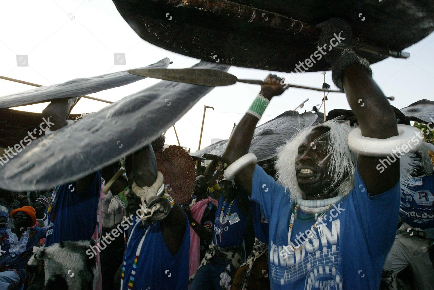 Young Men Shilluk Tribe South Sudan Editorial Stock Photo - Stock Image ...