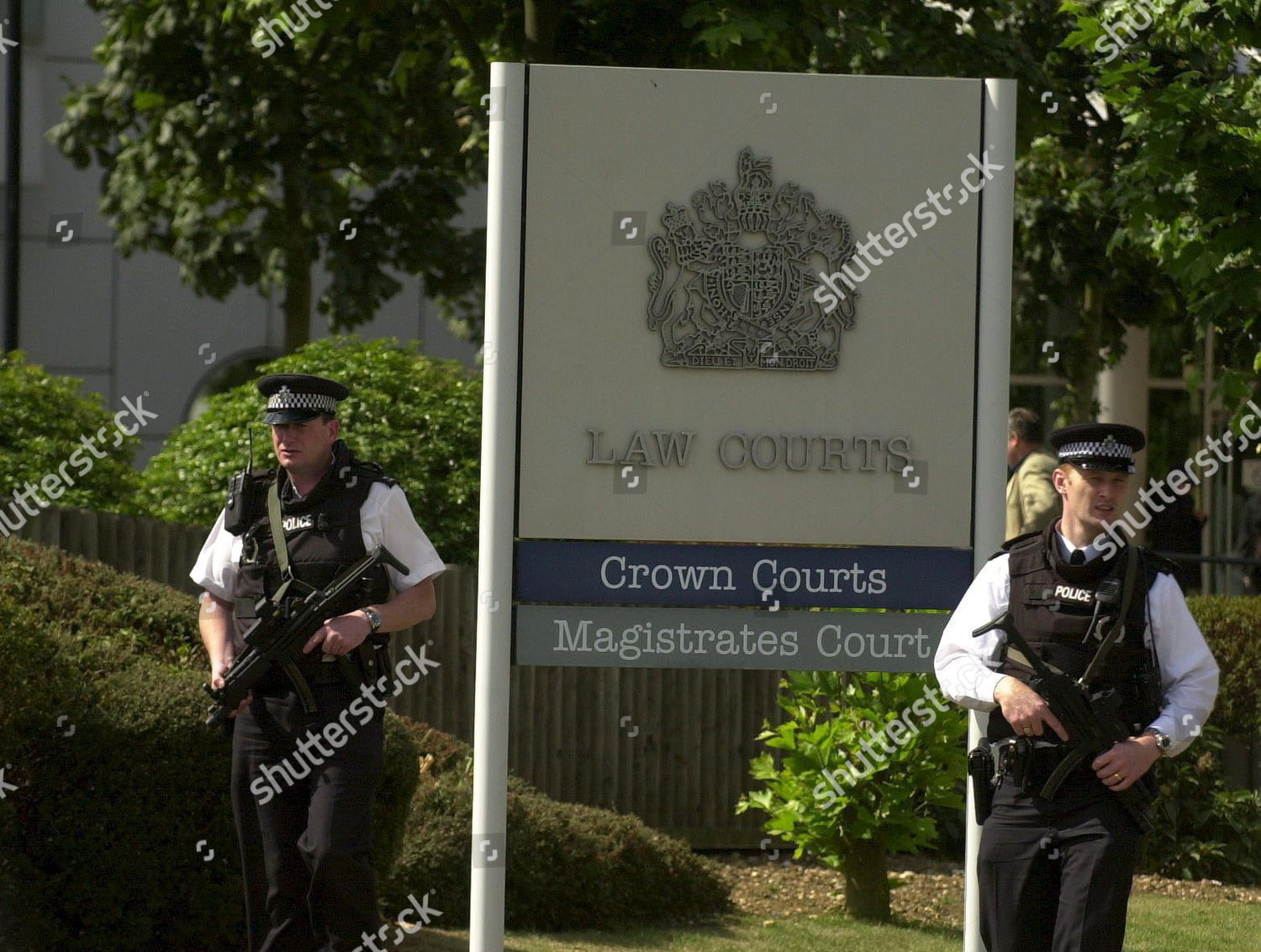Armed Police Guard Belmarsh Magistrates Court Editorial Stock Photo ...