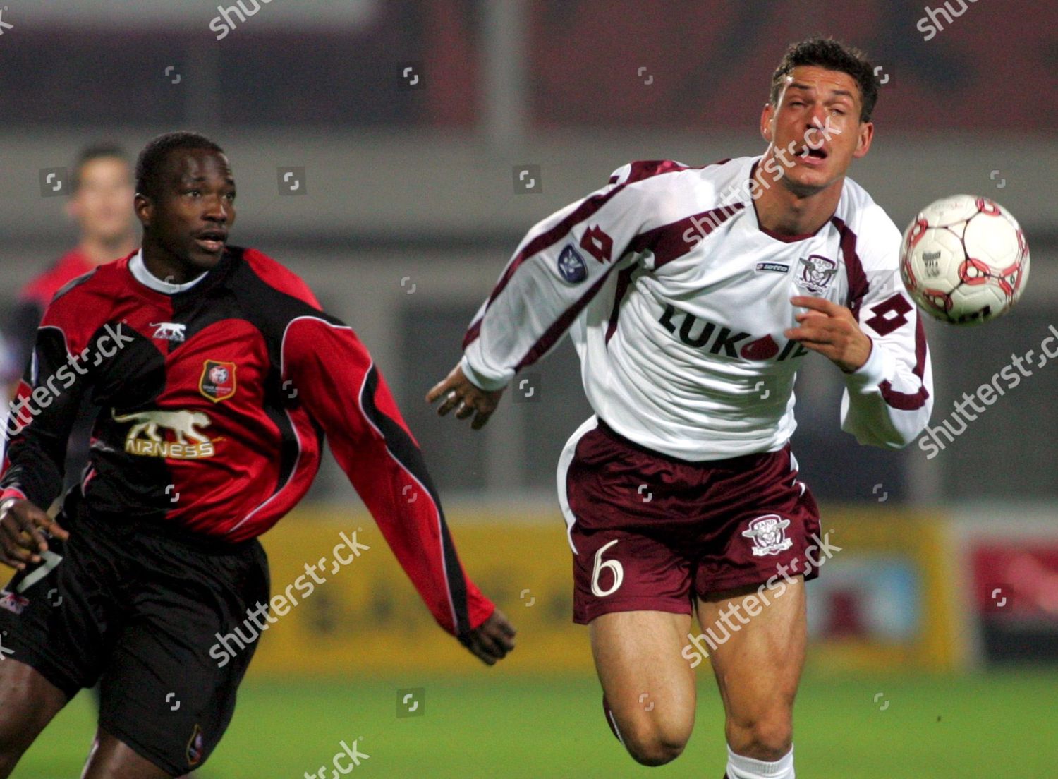 Stade Rennais Fc Player John Utaka Editorial Stock Photo - Stock Image ...