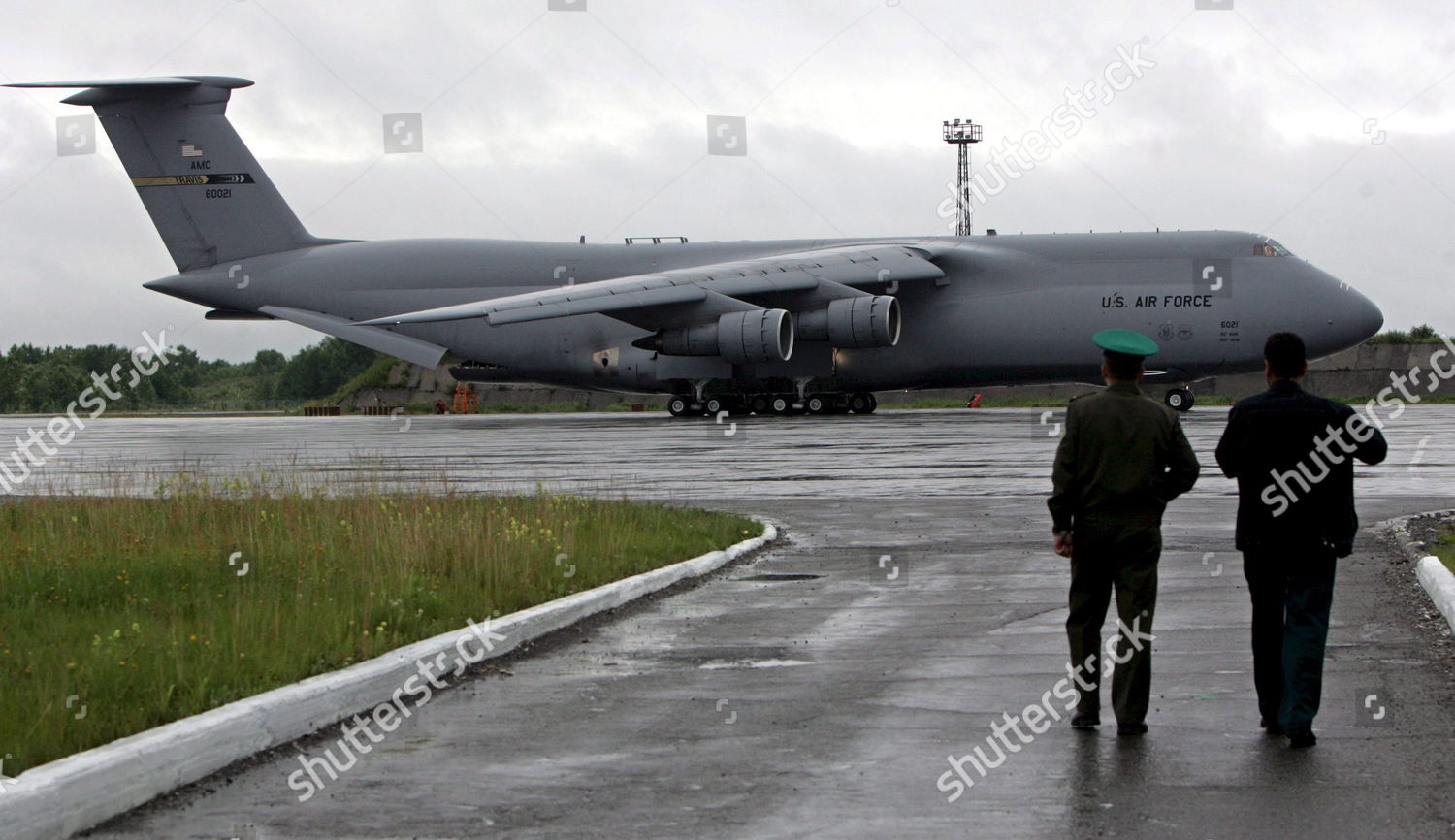 Us Military C5 Cargo Plane Which Editorial Stock Photo - Stock Image ...