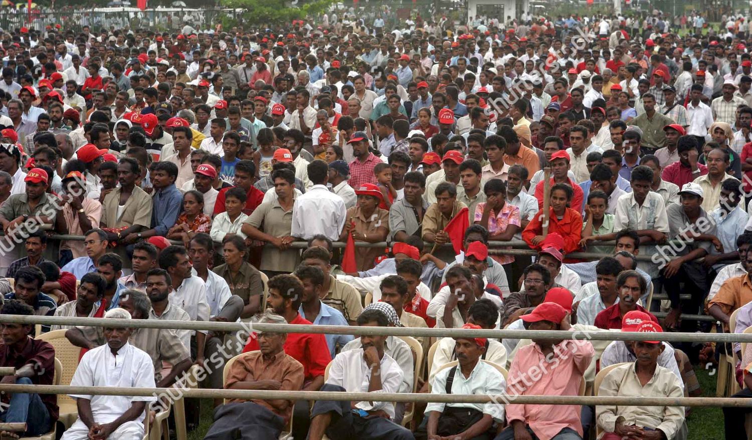 Sri Lankan People Attending Janatha Vimukthi Editorial Stock Photo ...