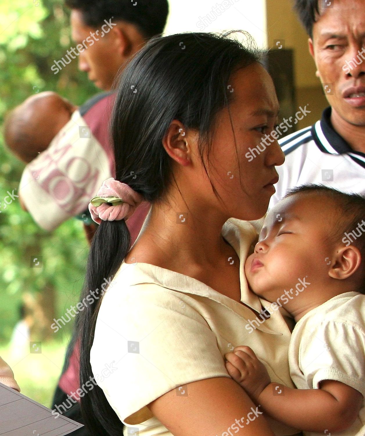 Stateless Hmong Refugee Parents Their Sick Editorial Stock Photo ...
