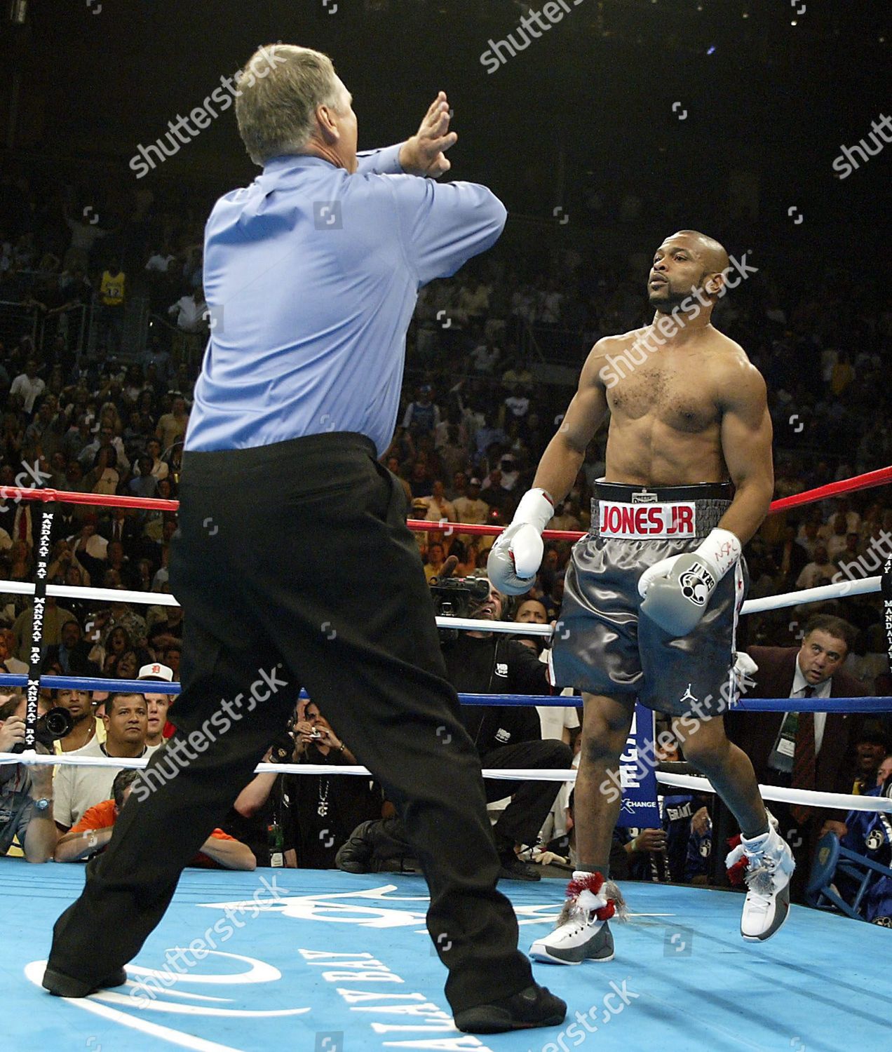 Referee Jay Nady Counts Out Champ Editorial Stock Photo - Stock Image | Shutterstock