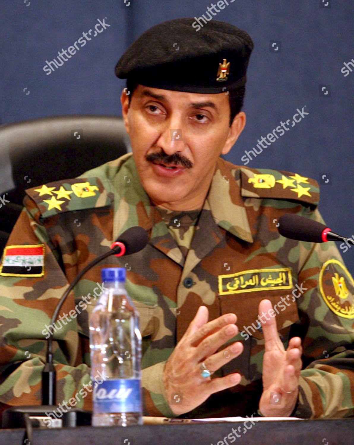 Brigadier General Qasim Atta Spokesman Baghdad Editorial Stock Photo ...