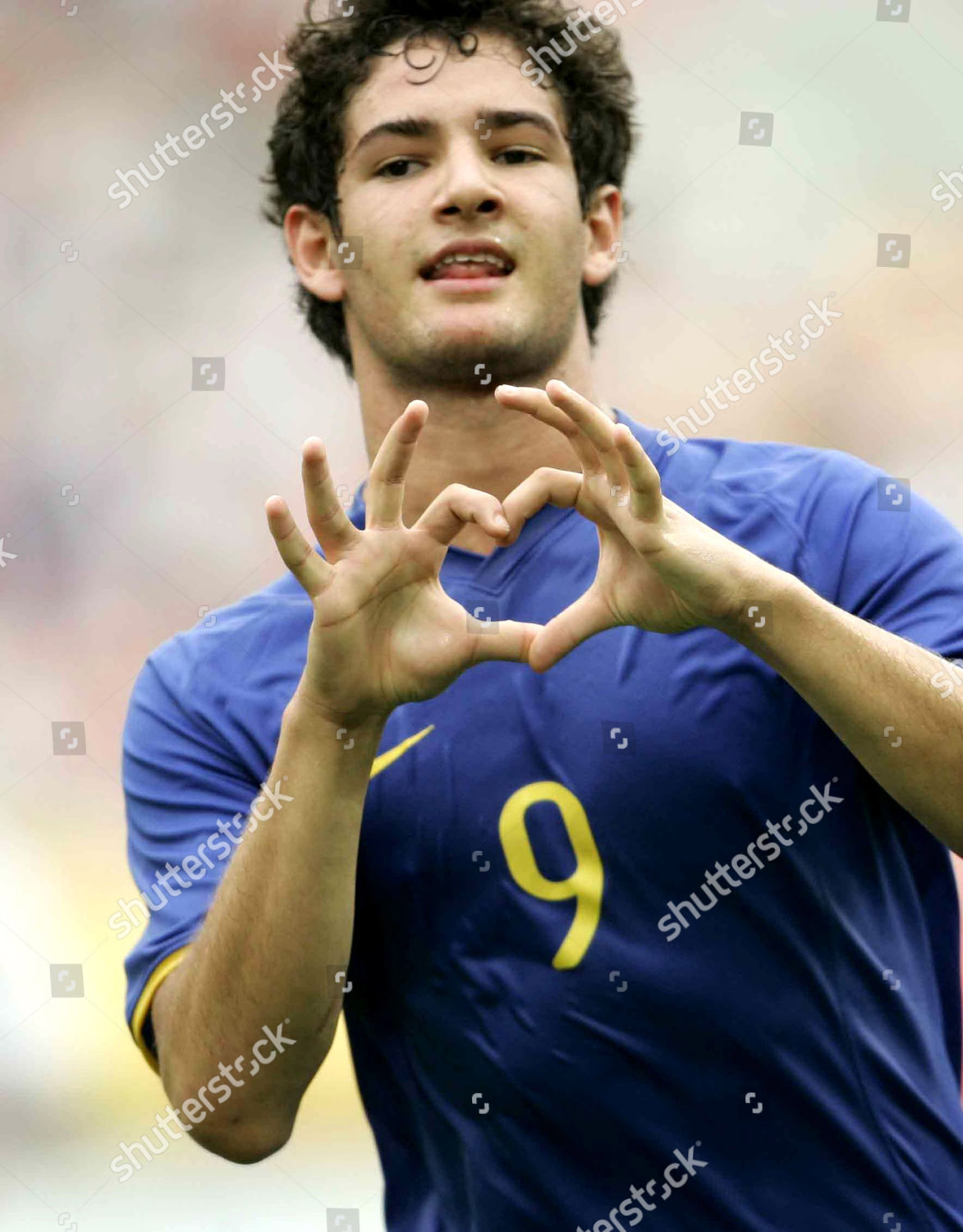 Alexandre Pato During Football Competition Editorial Stock Photo ...