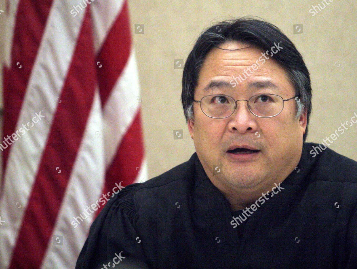 King County Judge Mark Chow Delivers Editorial Stock Photo - Stock ...